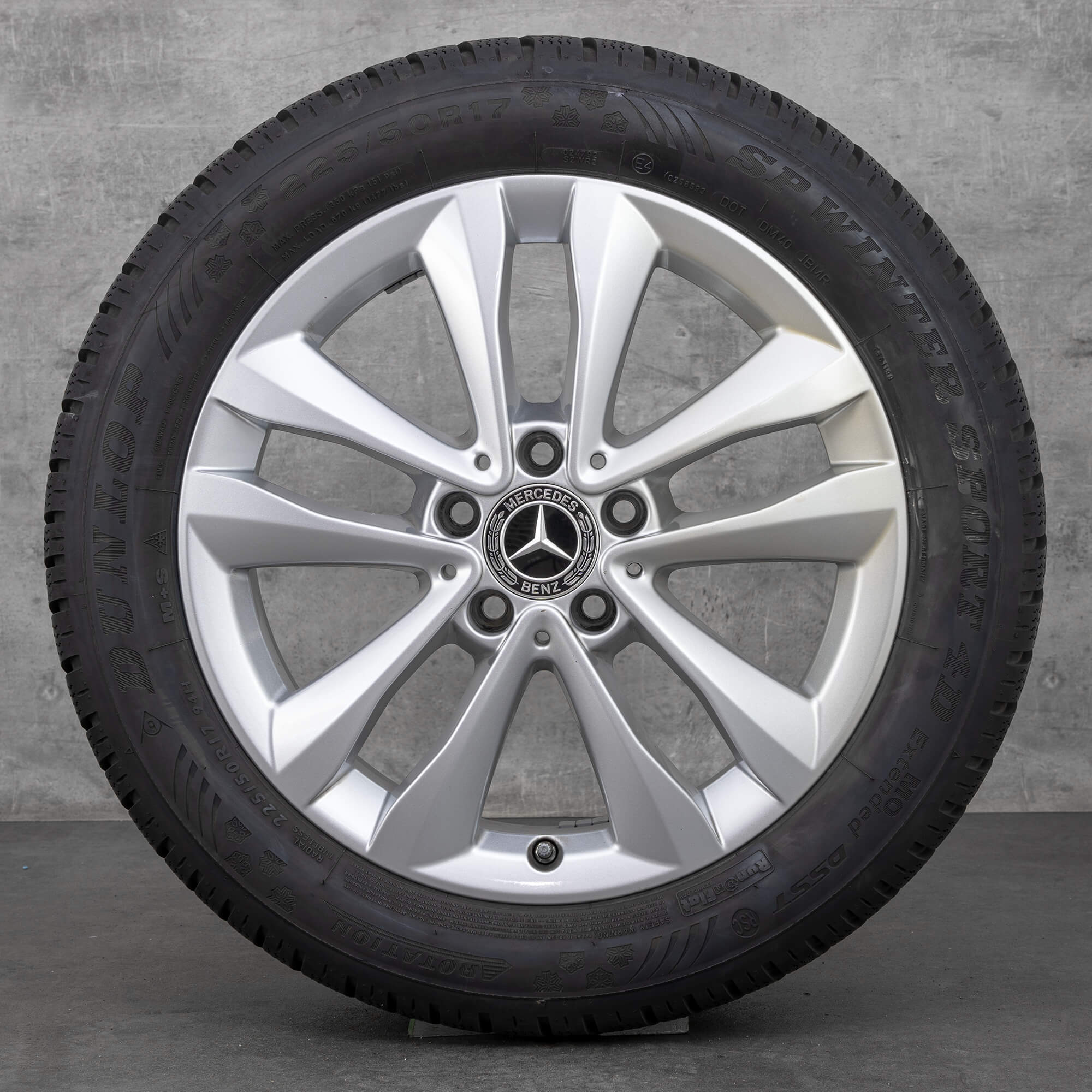 Mercedes Benz 17 inch C-Class W205 S205 A205 C205 winter tires winter ...
