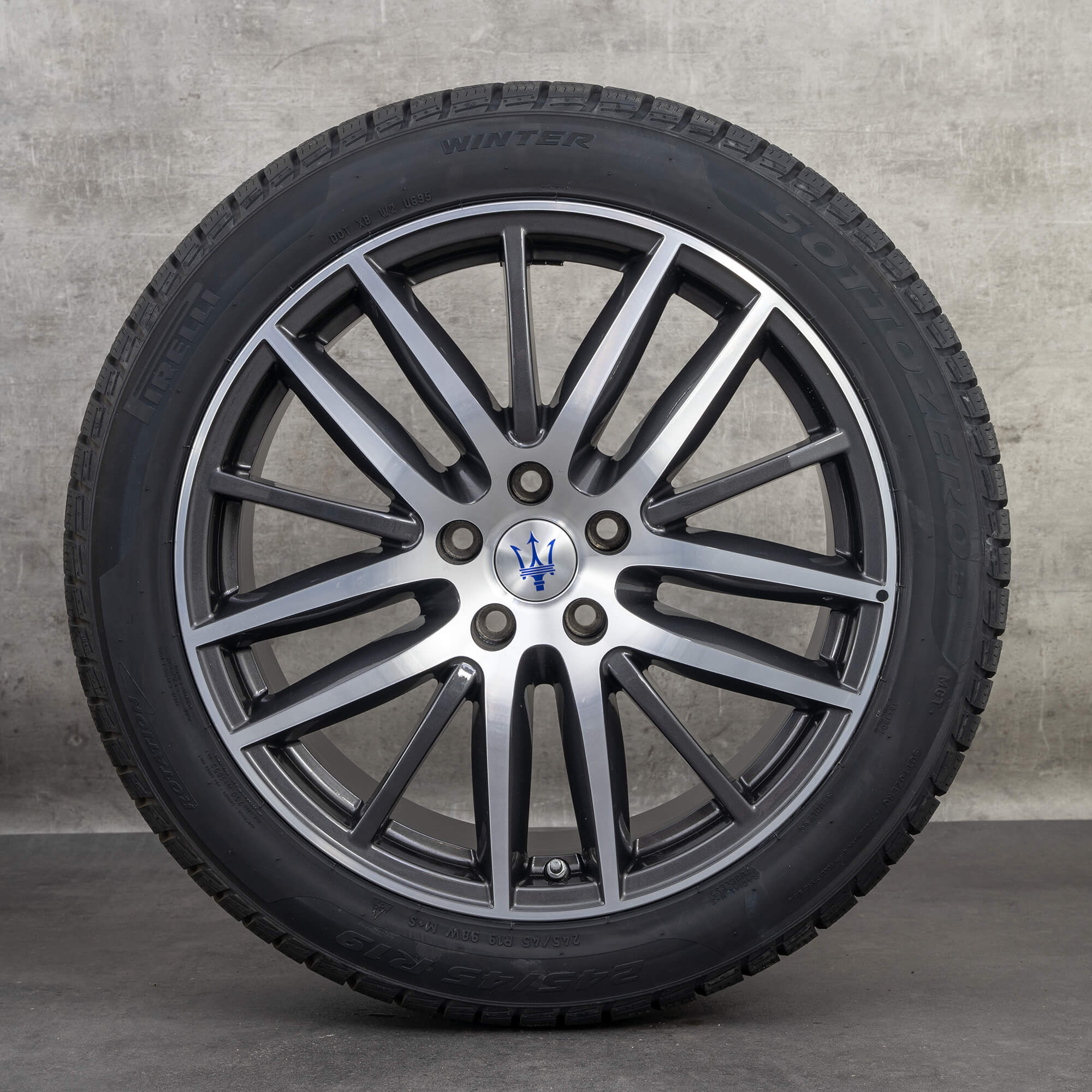 Maserati 19 inch rims Ghibli alloy rims Proteo winter tires winter wheels