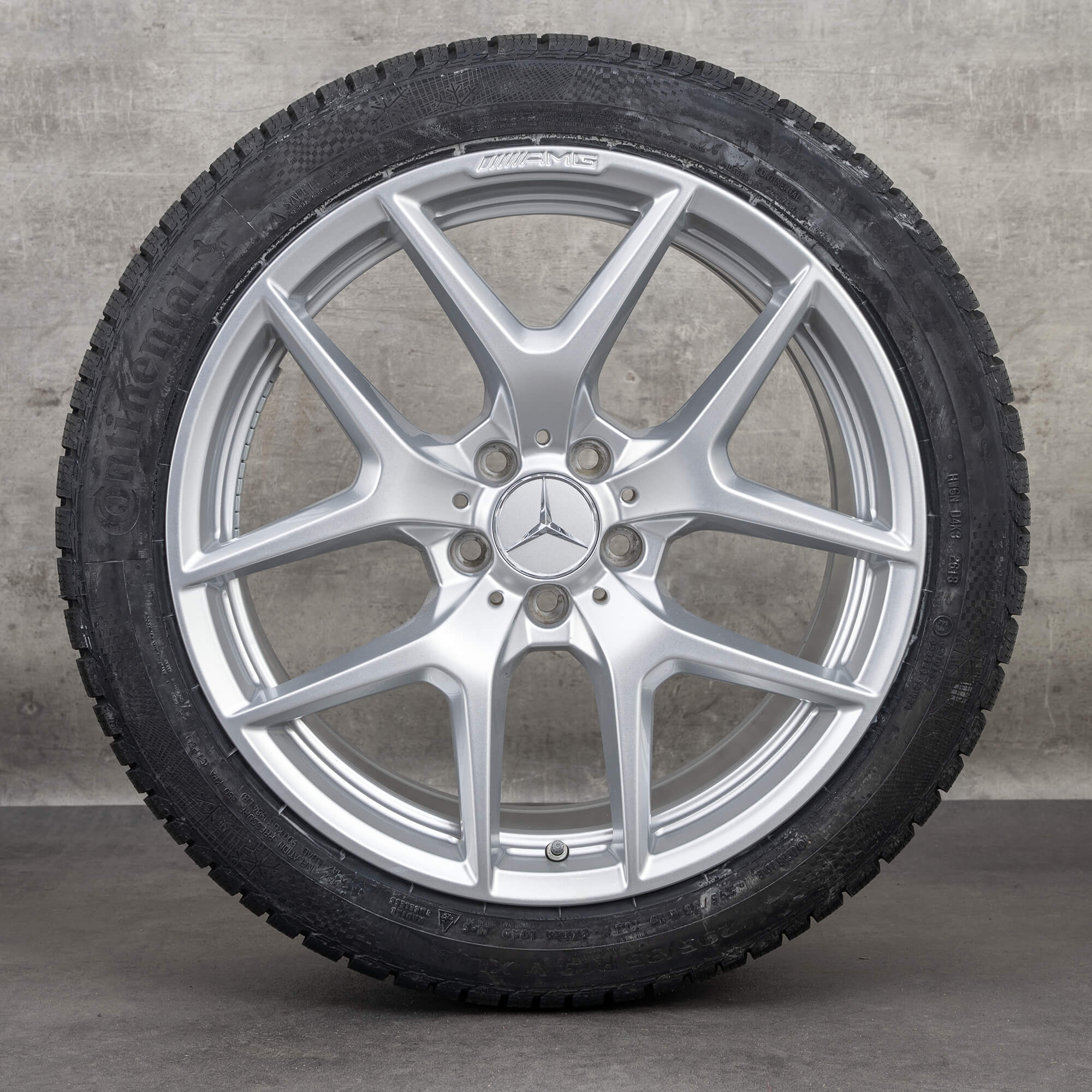 Mercedes Benz 19 inç jantlar AMG GT C190 R190 kış lastikleri jantları ...