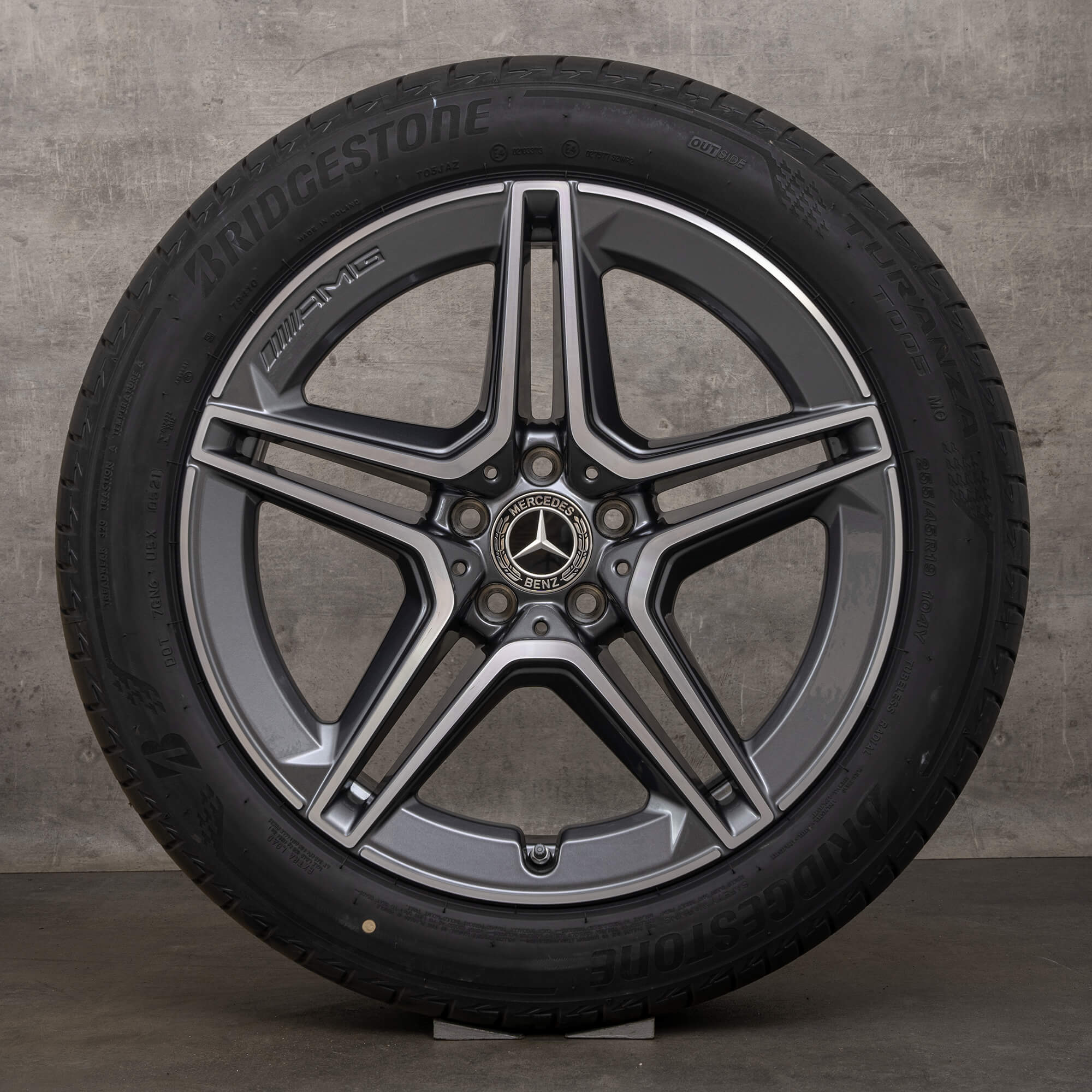 AMG 19 inch rims S-Class Mercedes W223 V223 summer tires summer wheels NEW