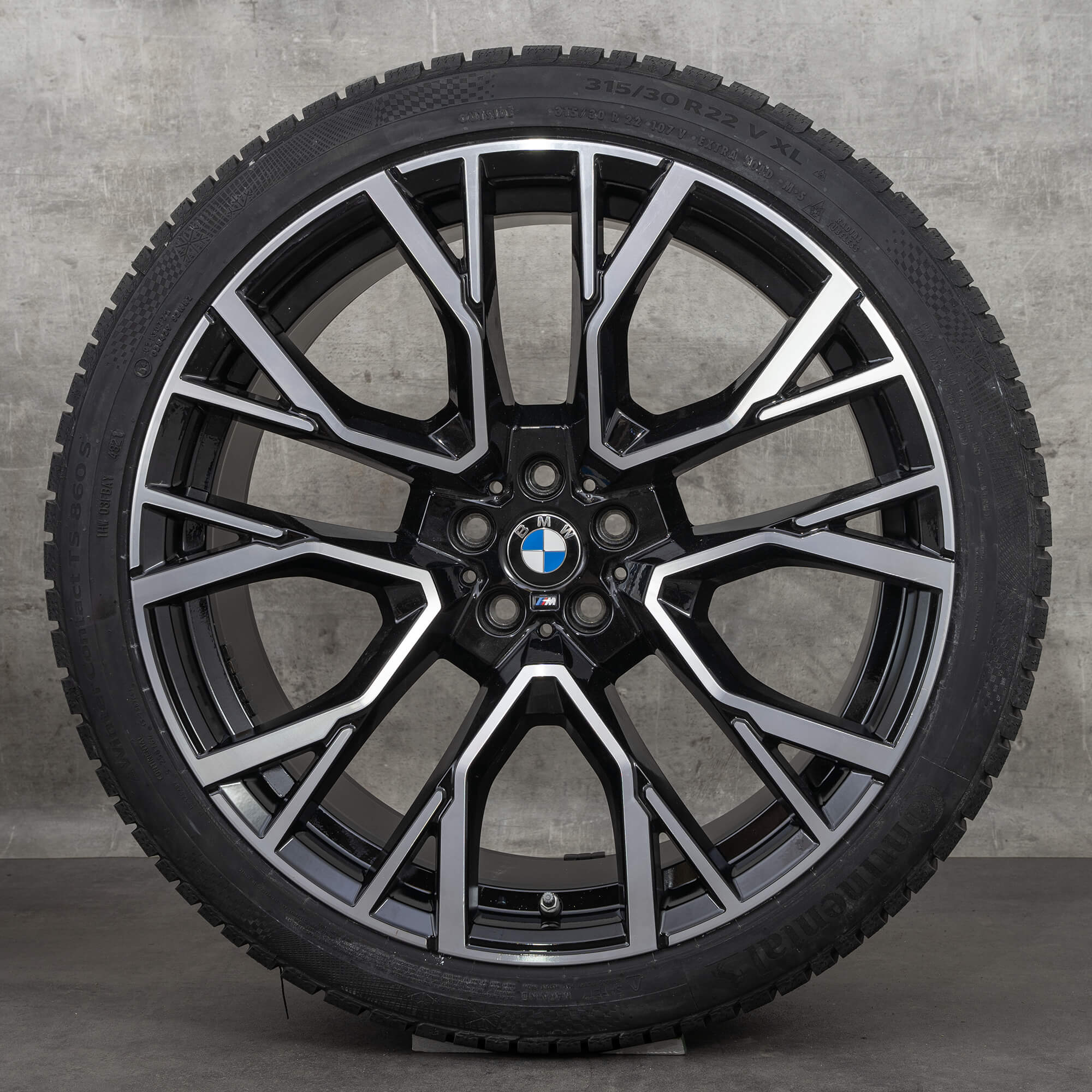 BMW 21 22 pulgadas X5M X6M F95 F96 neumáticos de invierno ruedas de ...