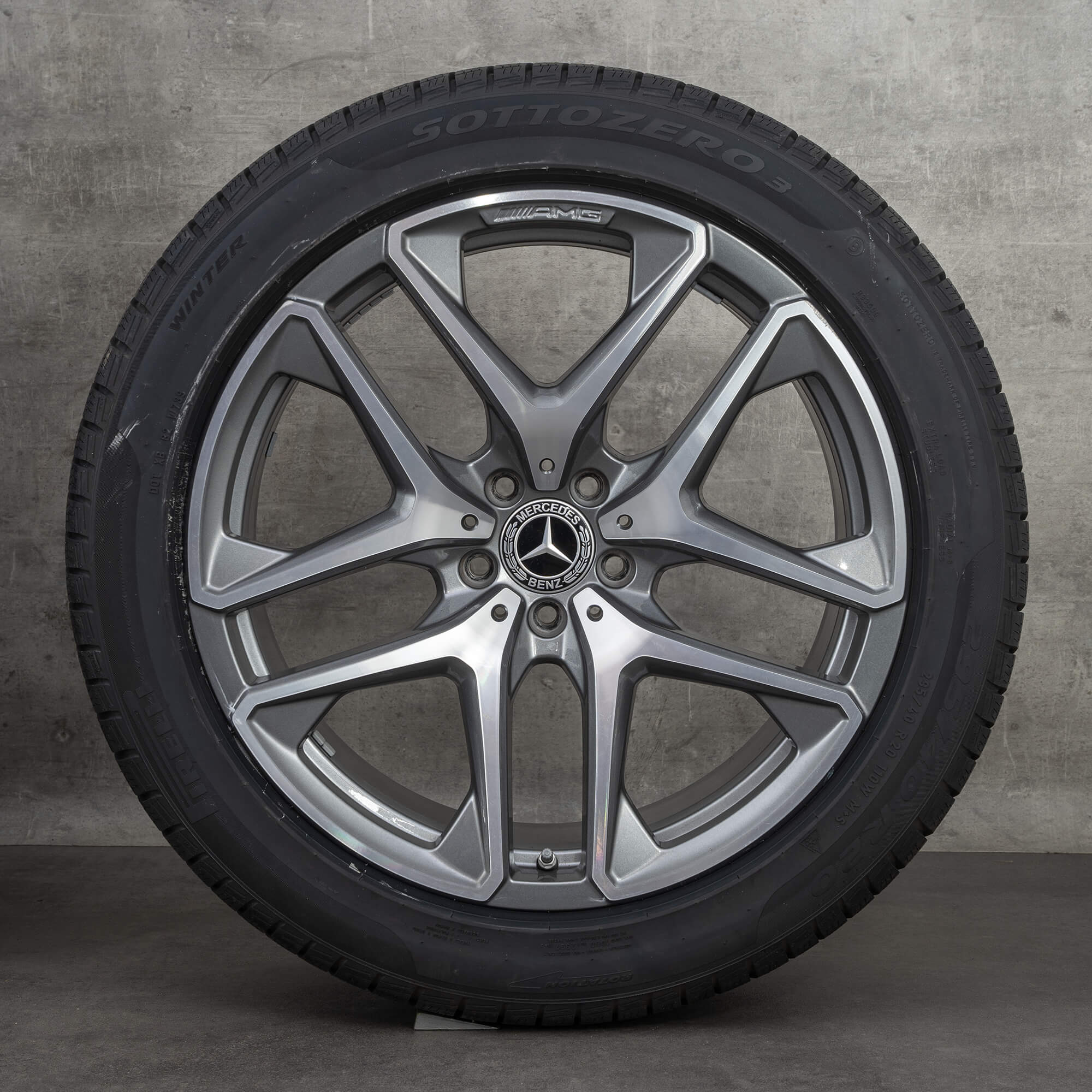 AMG 20 inch rims Mercedes Benz GLC 63 W253 winter wheels A2534013600 ...