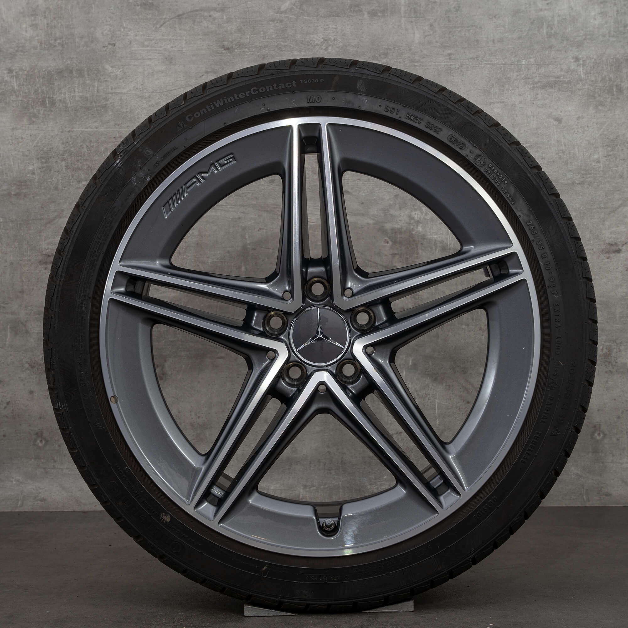 Mercedes Benz 19 inch rims C-Class AMG C63 S W205 C205 A205 S205 winter ...