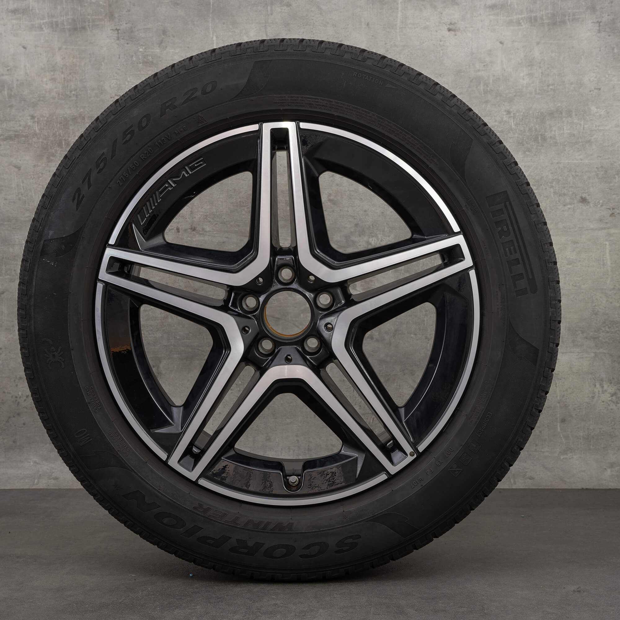 Jante Mercedes 20 inch GLE V167 W167 anvelope de iarna roti cu doua spite