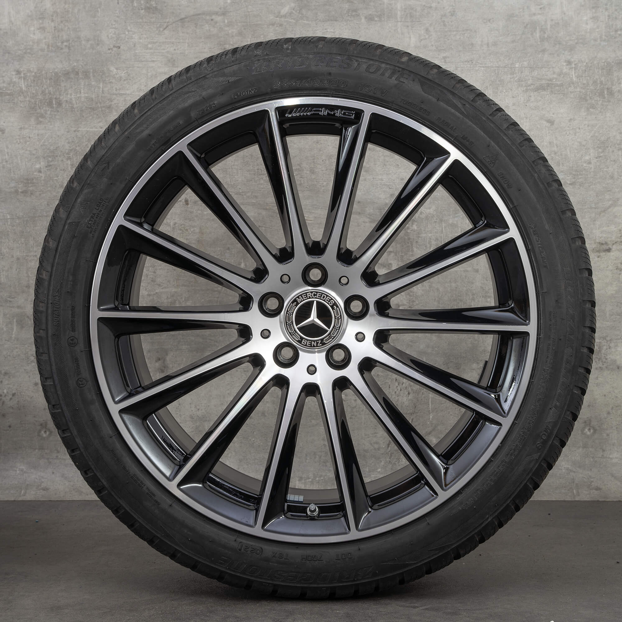 AMG 20 polegadas Mercedes S-Class W223 V223 pneus de inverno rodas ...
