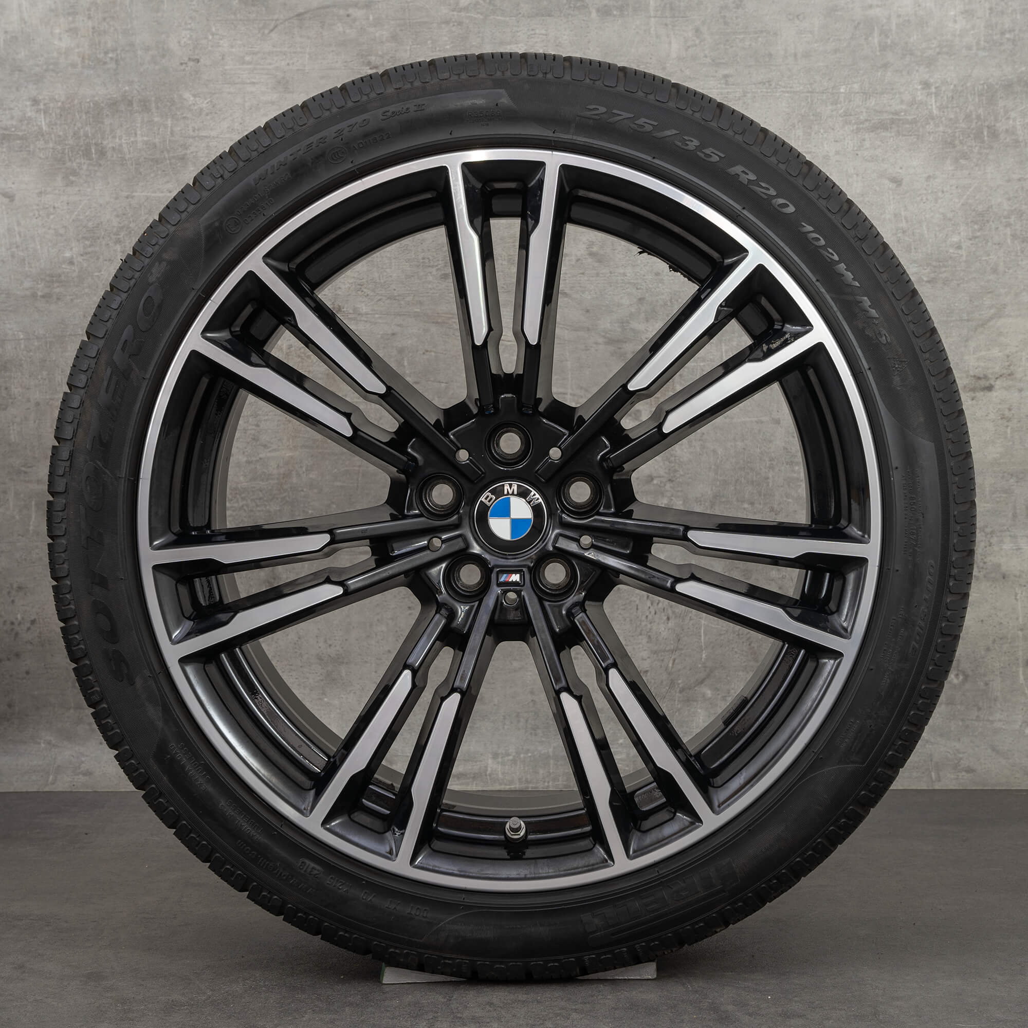 BMW 20 inch rims M5 F90 winter tires winter wheels styling M706 8073977 ...