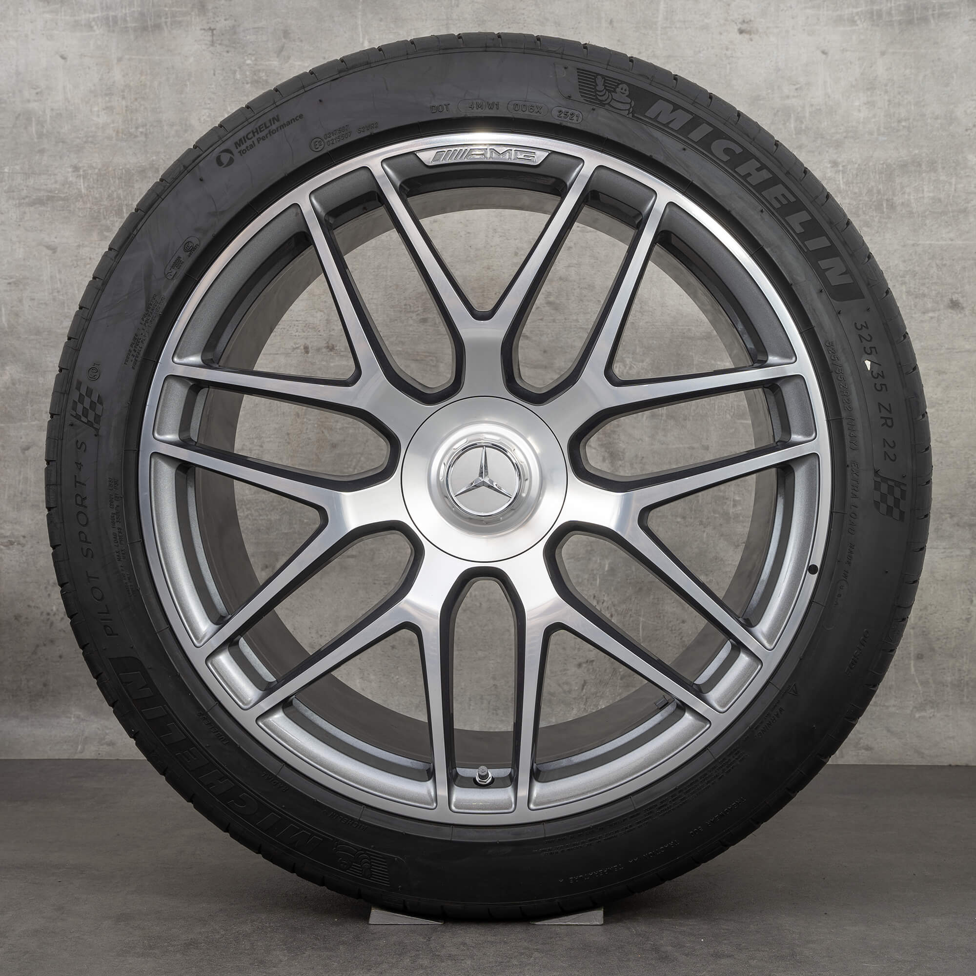 AMG 22 inch rim Mercedes Benz GLE 53 SUV V167 summer tires summer ...