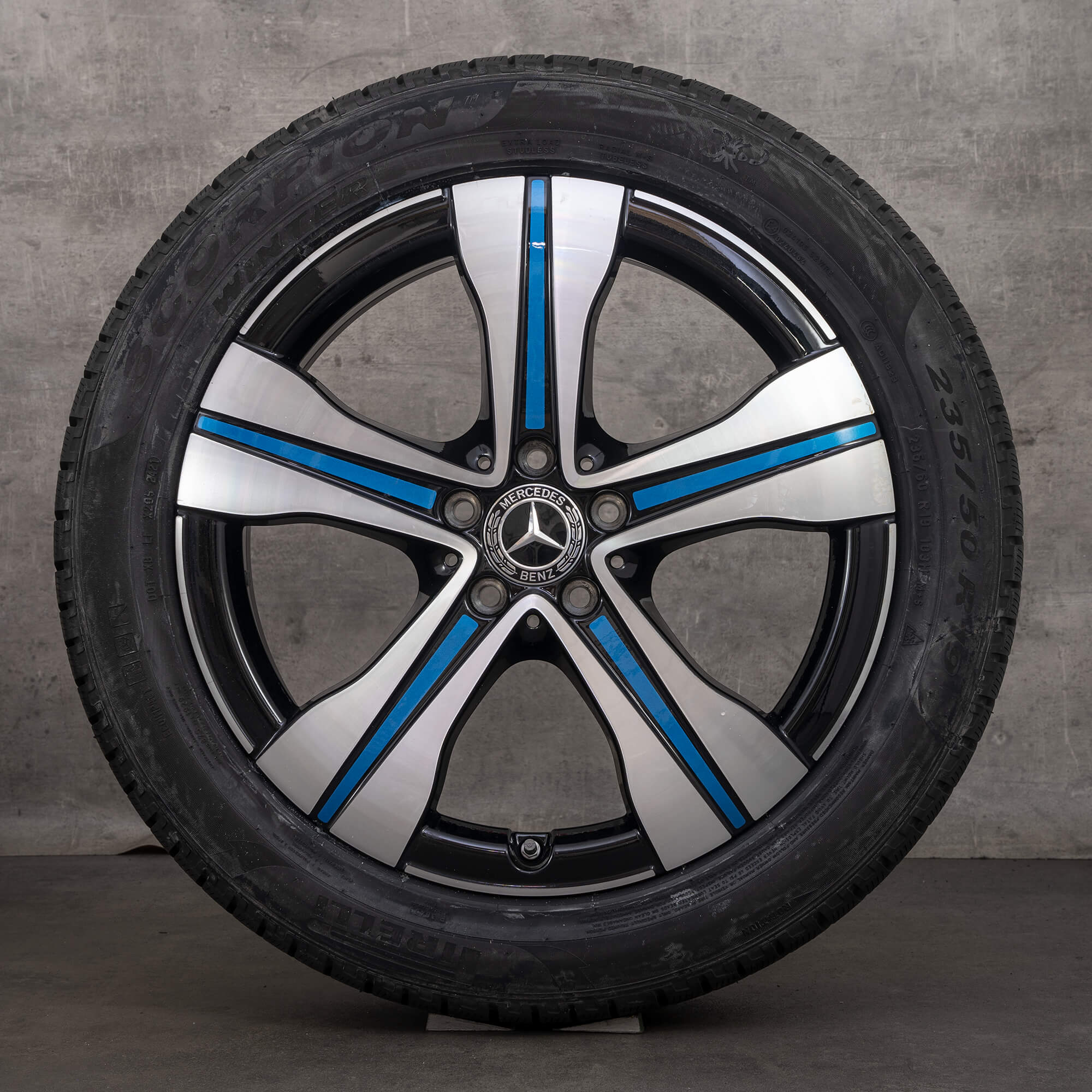 Mercedes Benz EQA H243 EQB X243 winter wheels 19 inch rims A2434011500 NEW