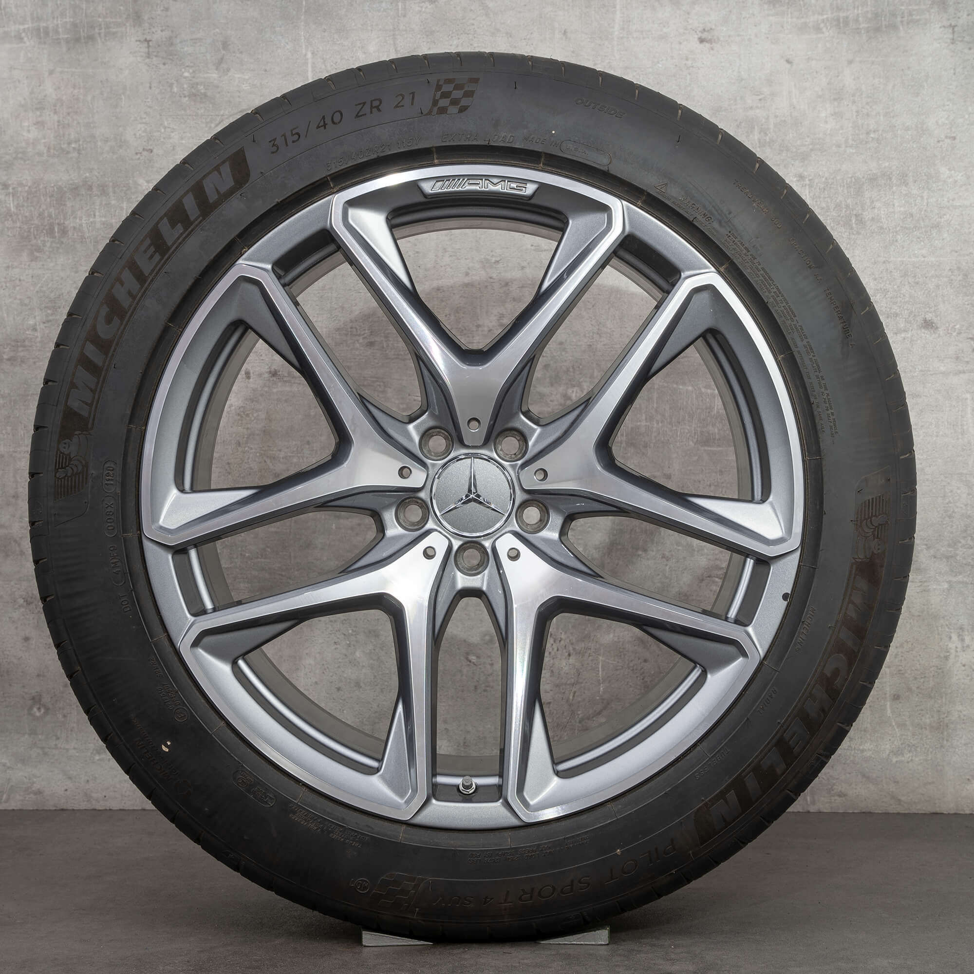 AMG 21 inch Mercedes Benz rims GLE 53 SUV V167 summer tires wheels NEW