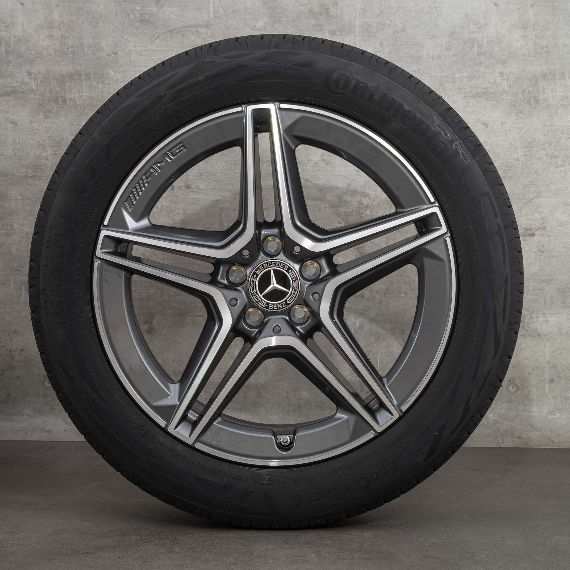 Mercedes 19 inch AMG rims GLA H247 GLB X247 summer wheels A2474011500 NEW