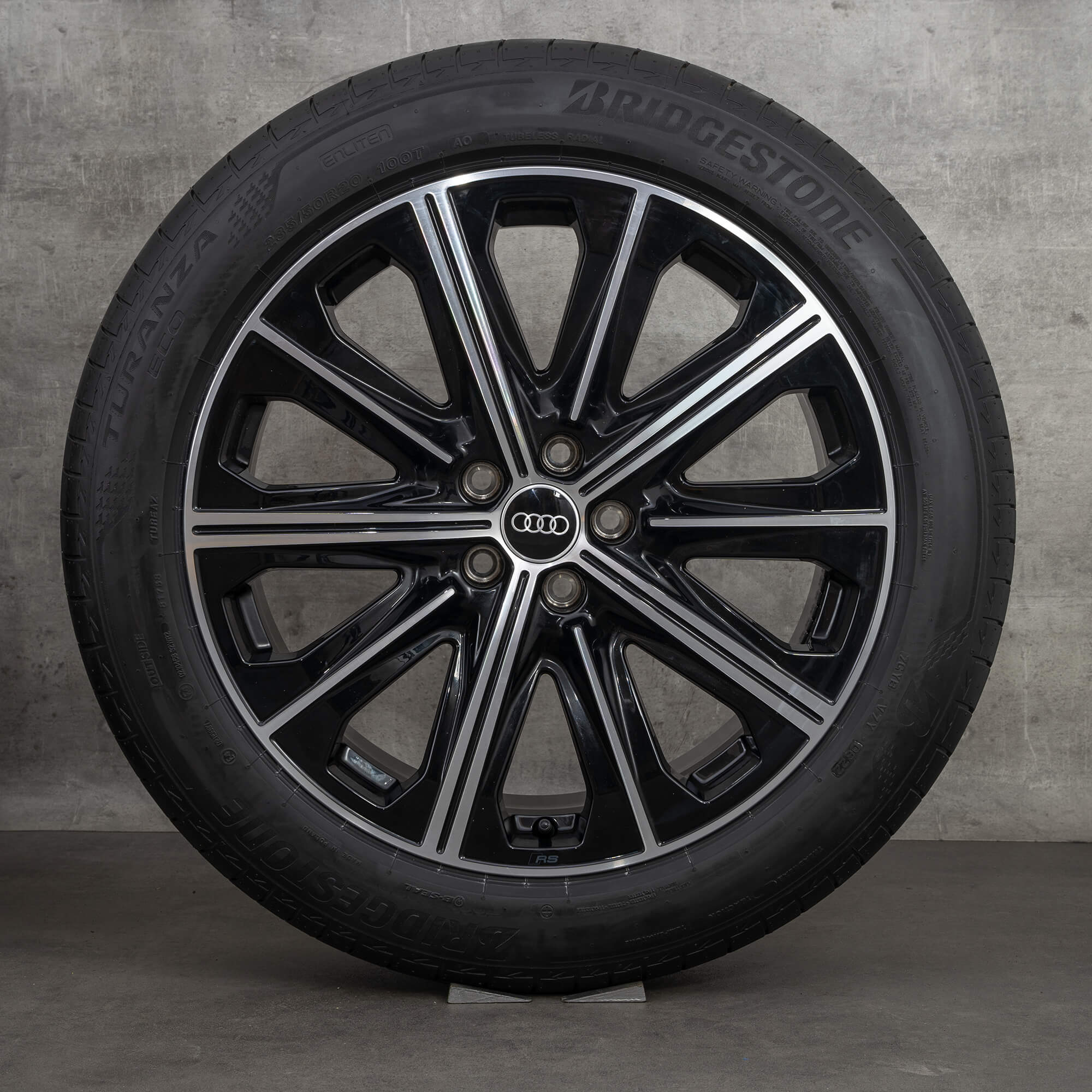 Audi 20 inch velgen Q4 e-tron Sportback alloy zomerbanden zomervelgen