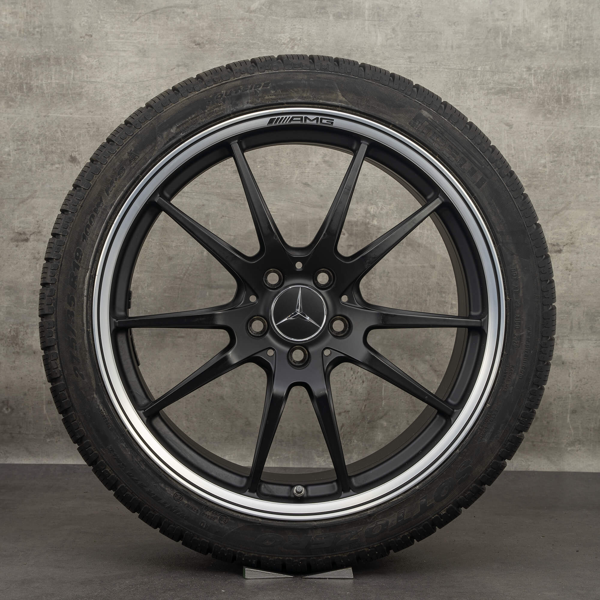 Mercedes Benz 19 20 Zoll Felgen AMG GT R R190 W190 Winterreifen Winterräder