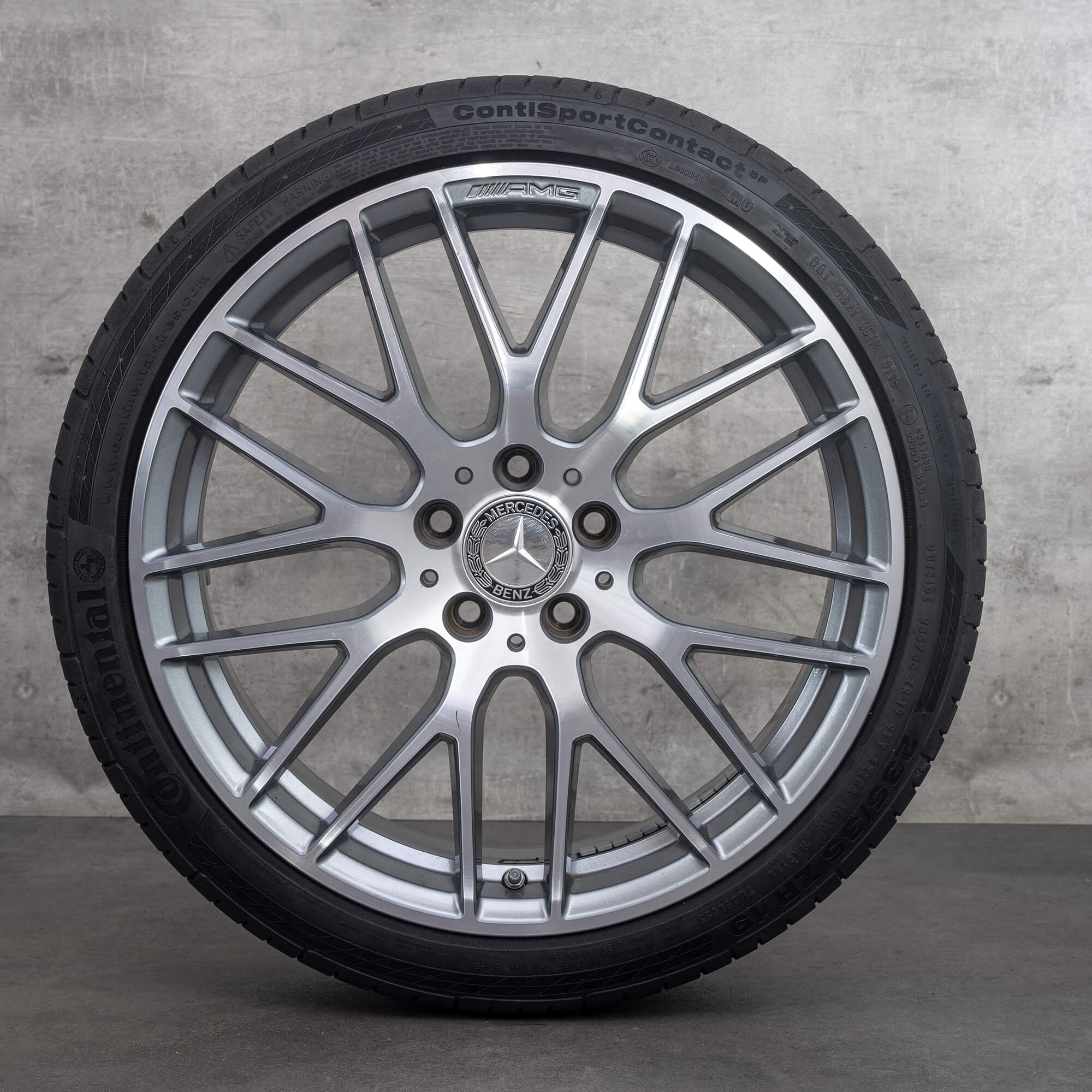 AMG 19 Zoll Mercedes Benz Felgen A45 CLA45 W176 C117 Sommerräder ...