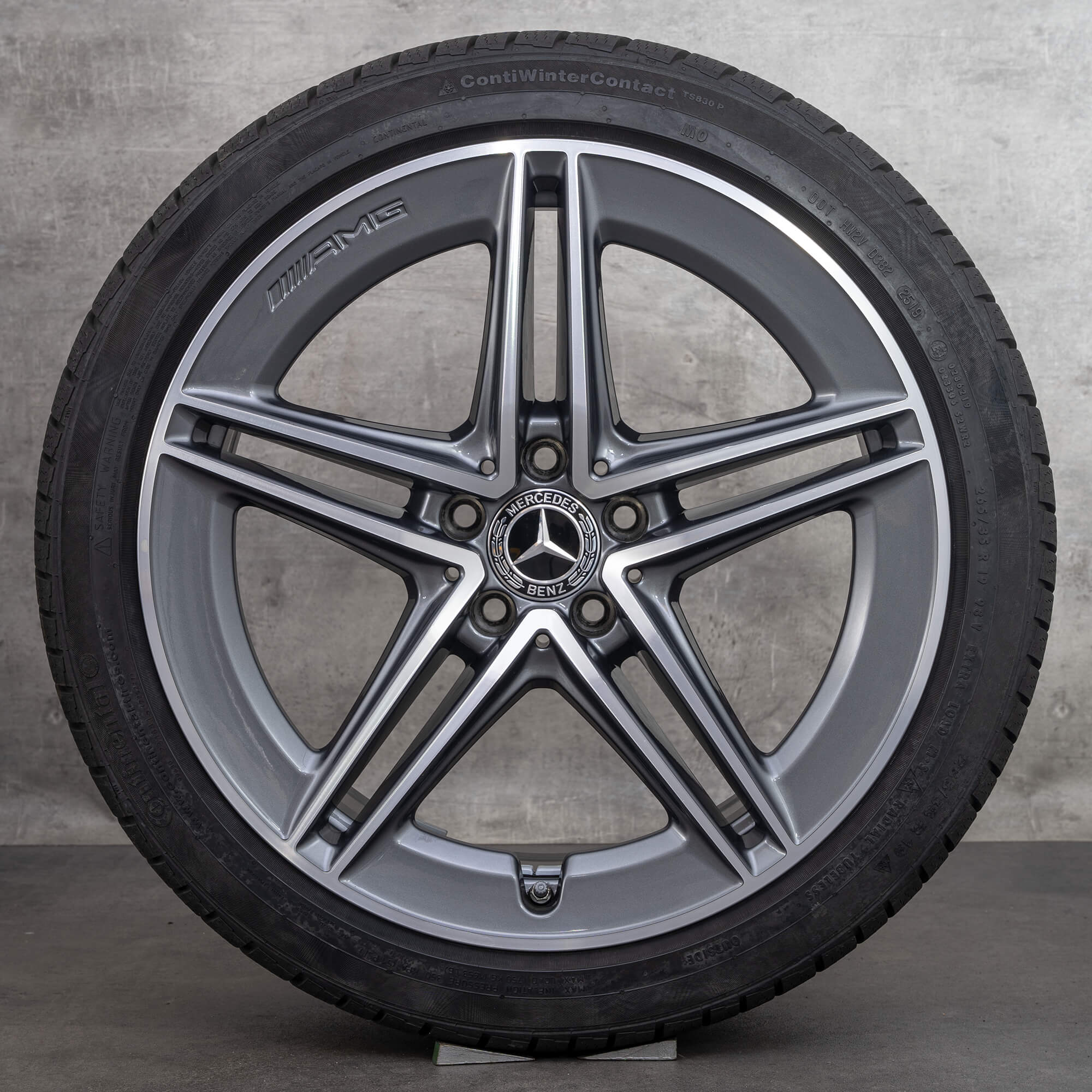 AMG 19 inch rims Mercedes C-Class W205 S205 C205 A205 C63 S winter wheels