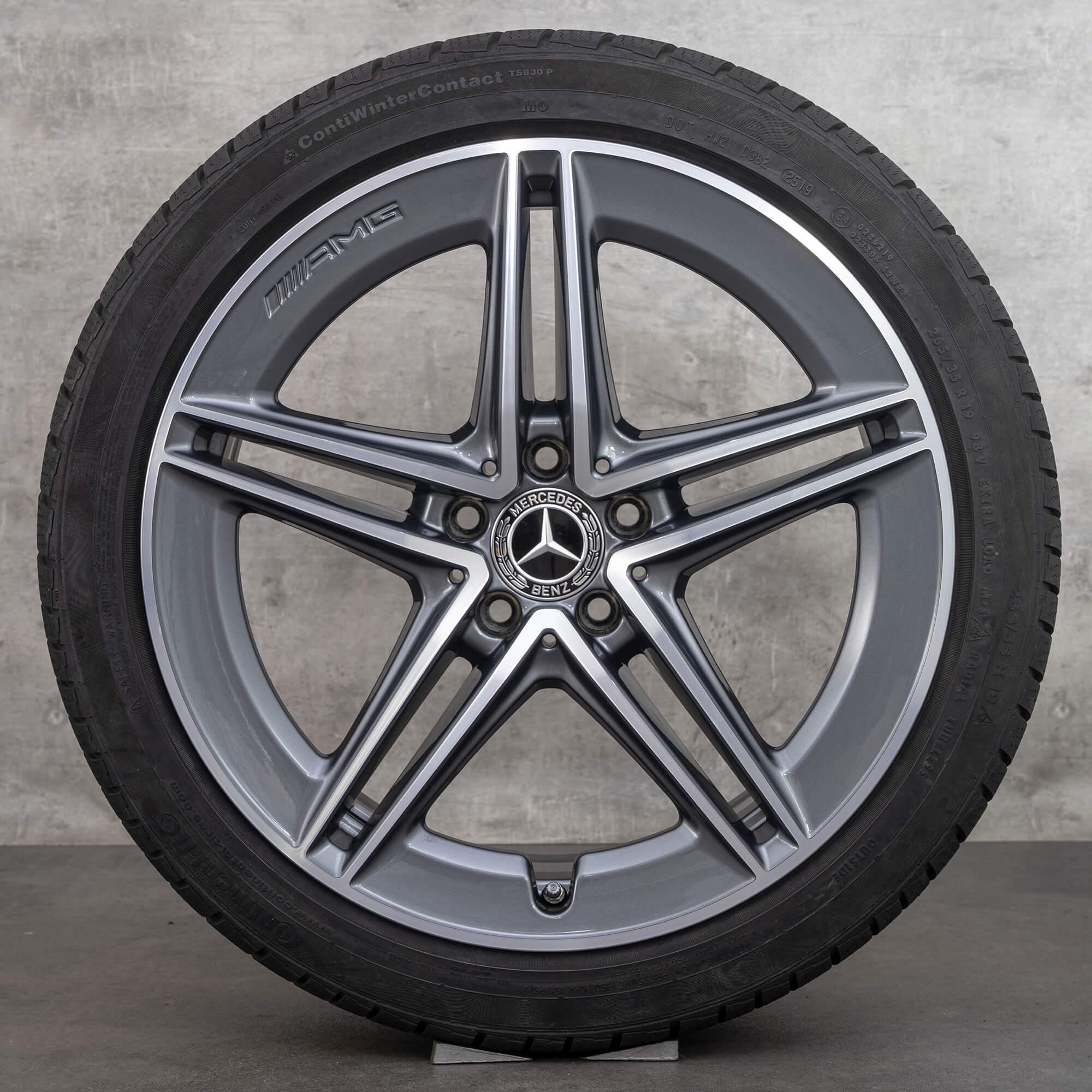 AMG 19 inch rims Mercedes C-Class W205 S205 C205 A205 C63 S winter wheels