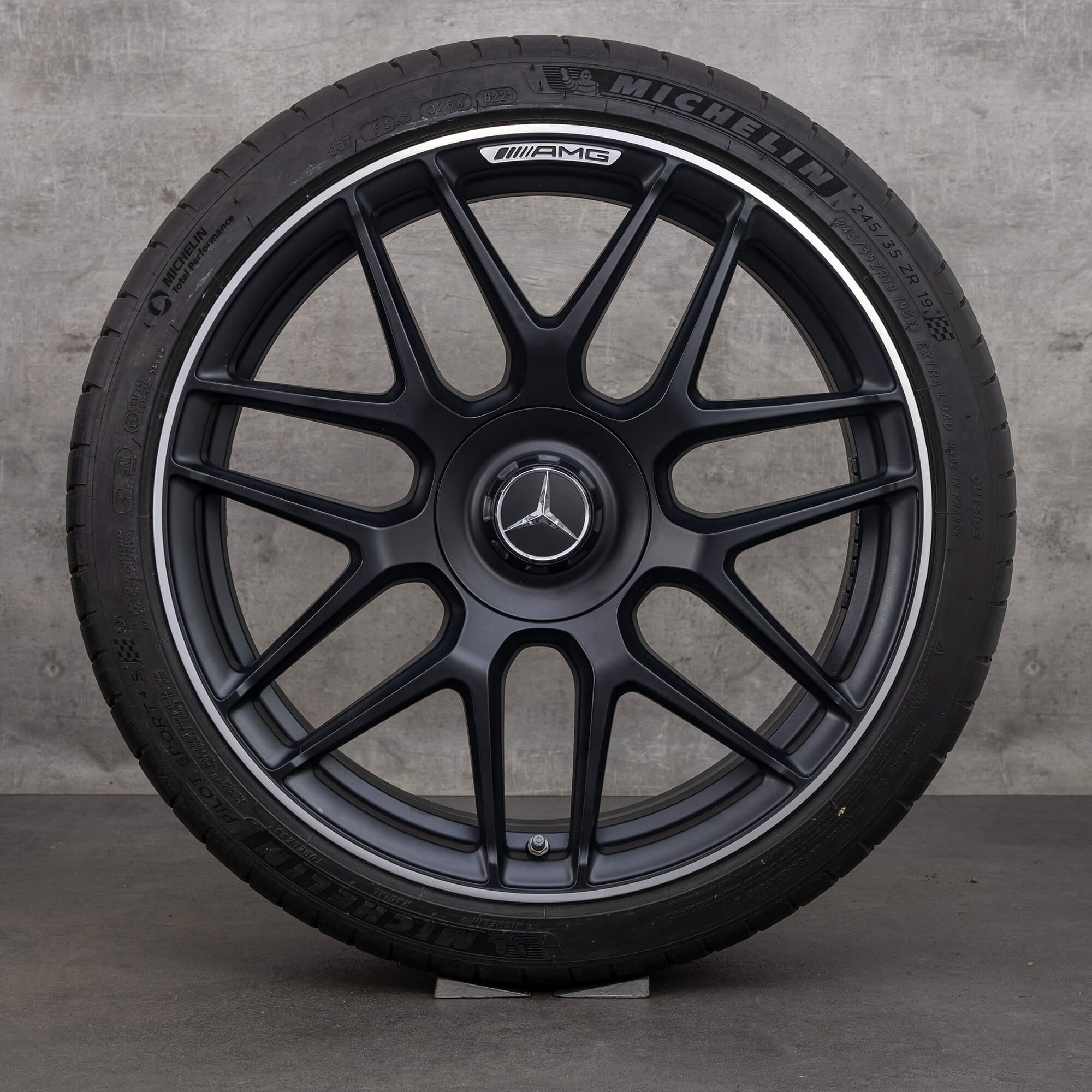 AMG 19 Zoll Mercedes Benz Felgen A-Klasse A45 W177 CLA45 X118 C118 ...