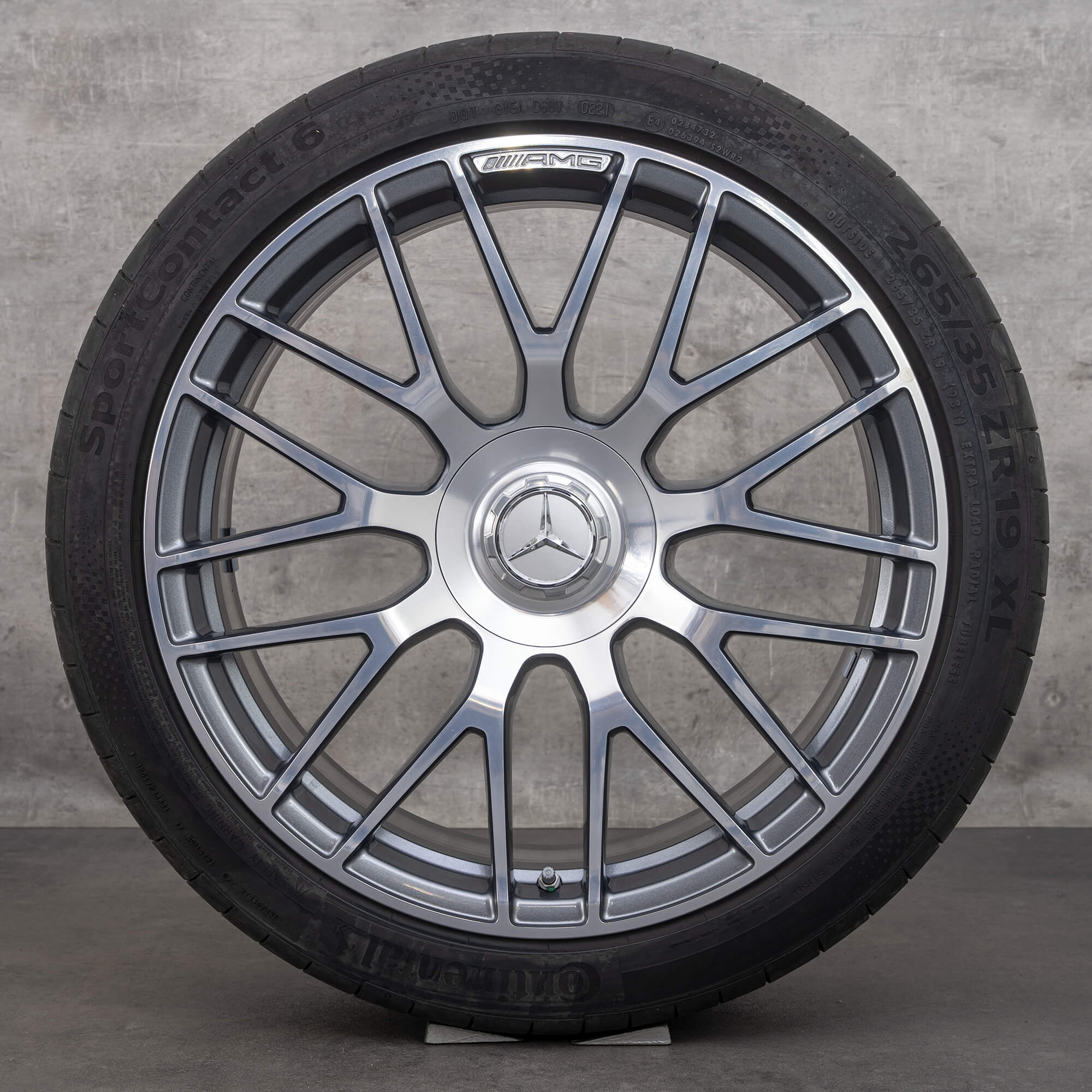 AMG Mercedes Benz 19 inch velgen C63 C63S W205 S205 zomerbanden zomervelgen