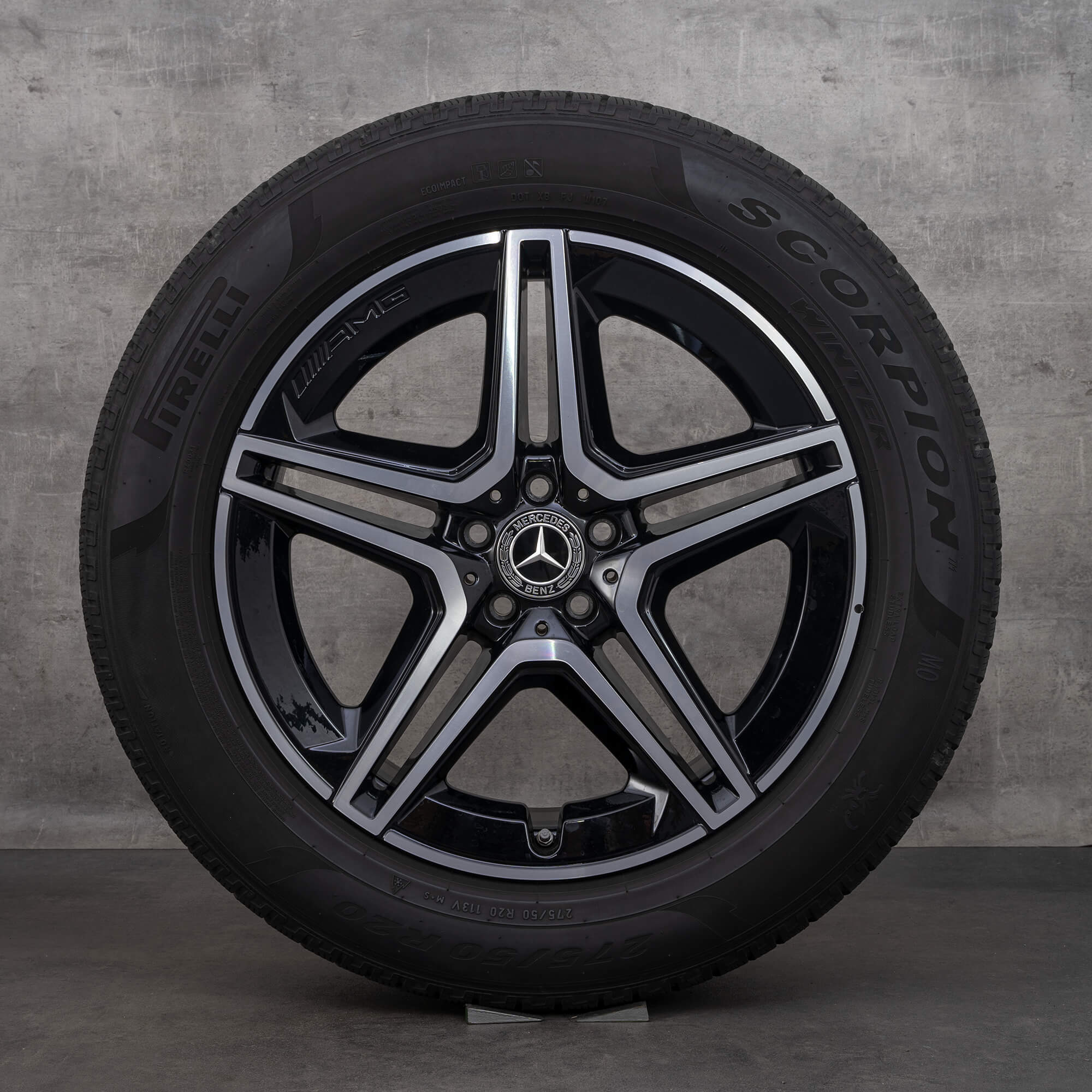 20 inch Mercedes Benz rims GLE SUV V167 winter OEM wheels tires