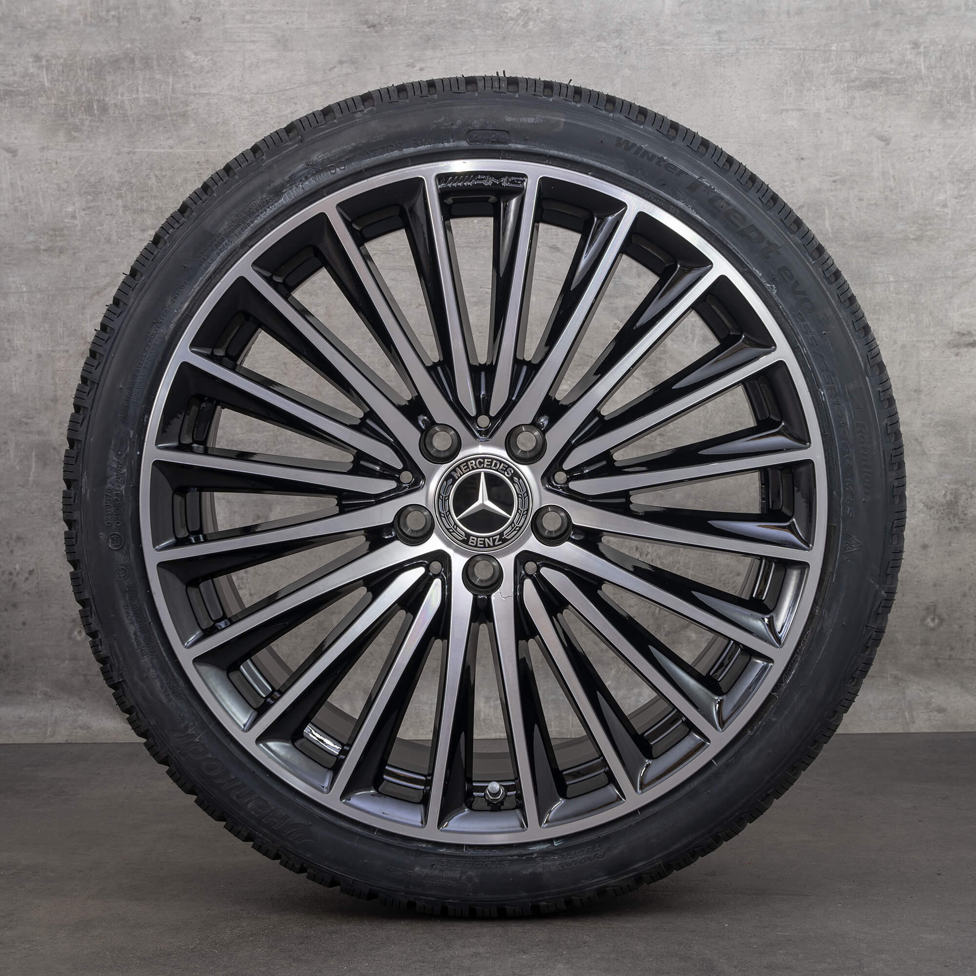 AMG 19 Zoll Mercedes Benz Felgen C-Klasse W206 S206 Winterreifen ...