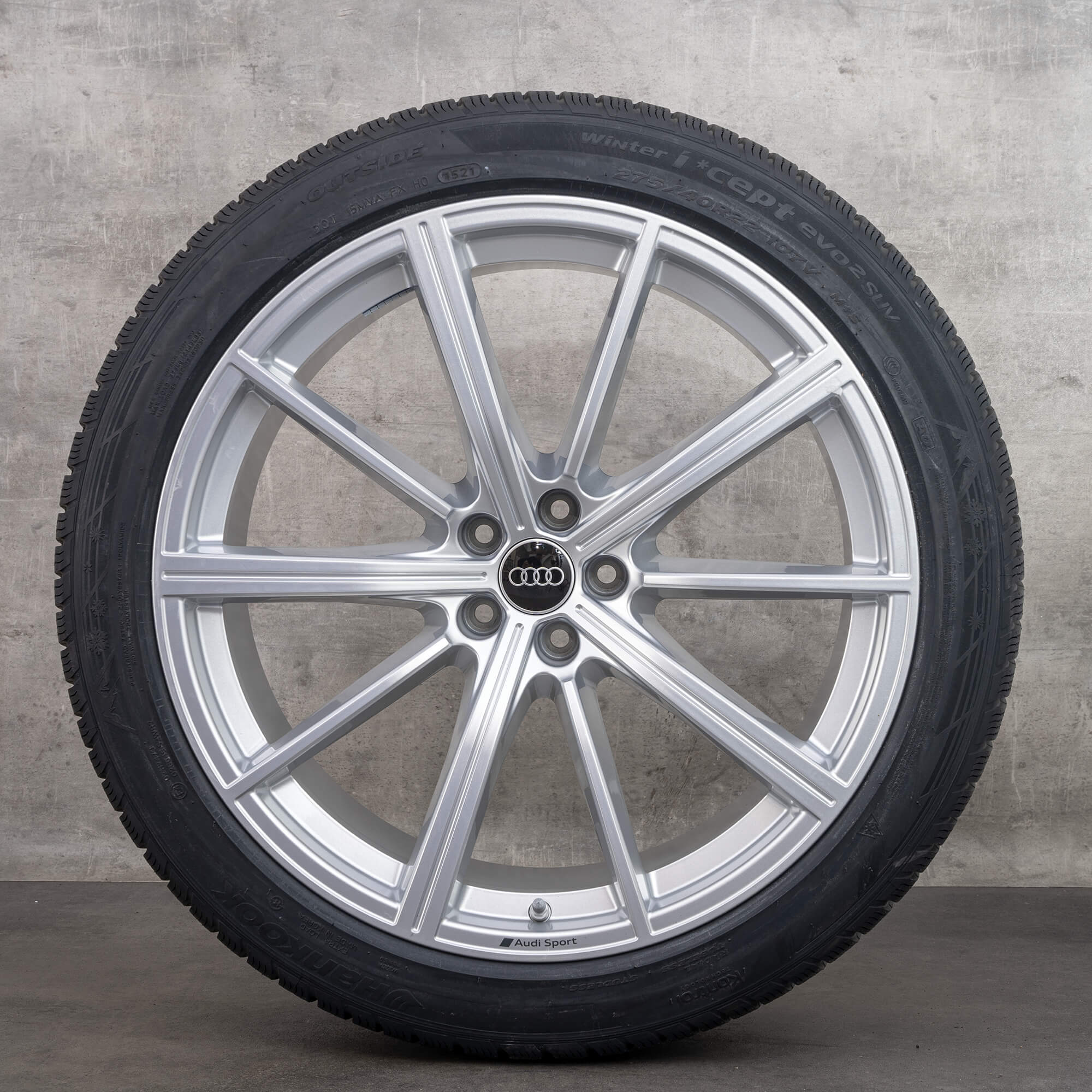 Audi 22 inch rims RSQ8 4M8 winter tires OEM wheels 4M8601025AM NEW