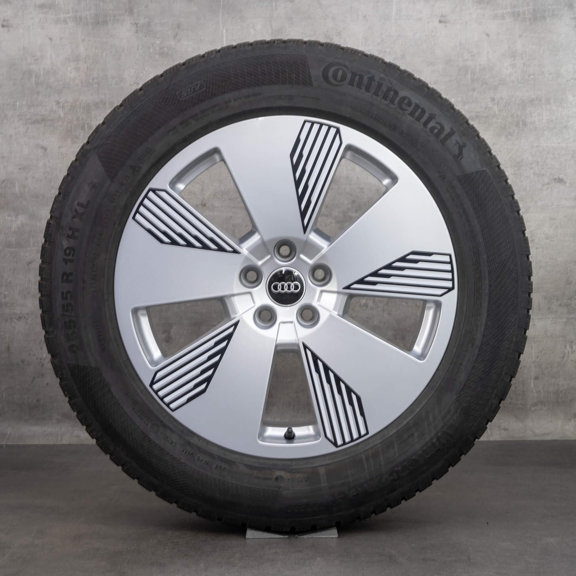 Audi 19 Zoll Felgen Q8 e-tron 4KE GE Aero Design Winterkompletträder ...