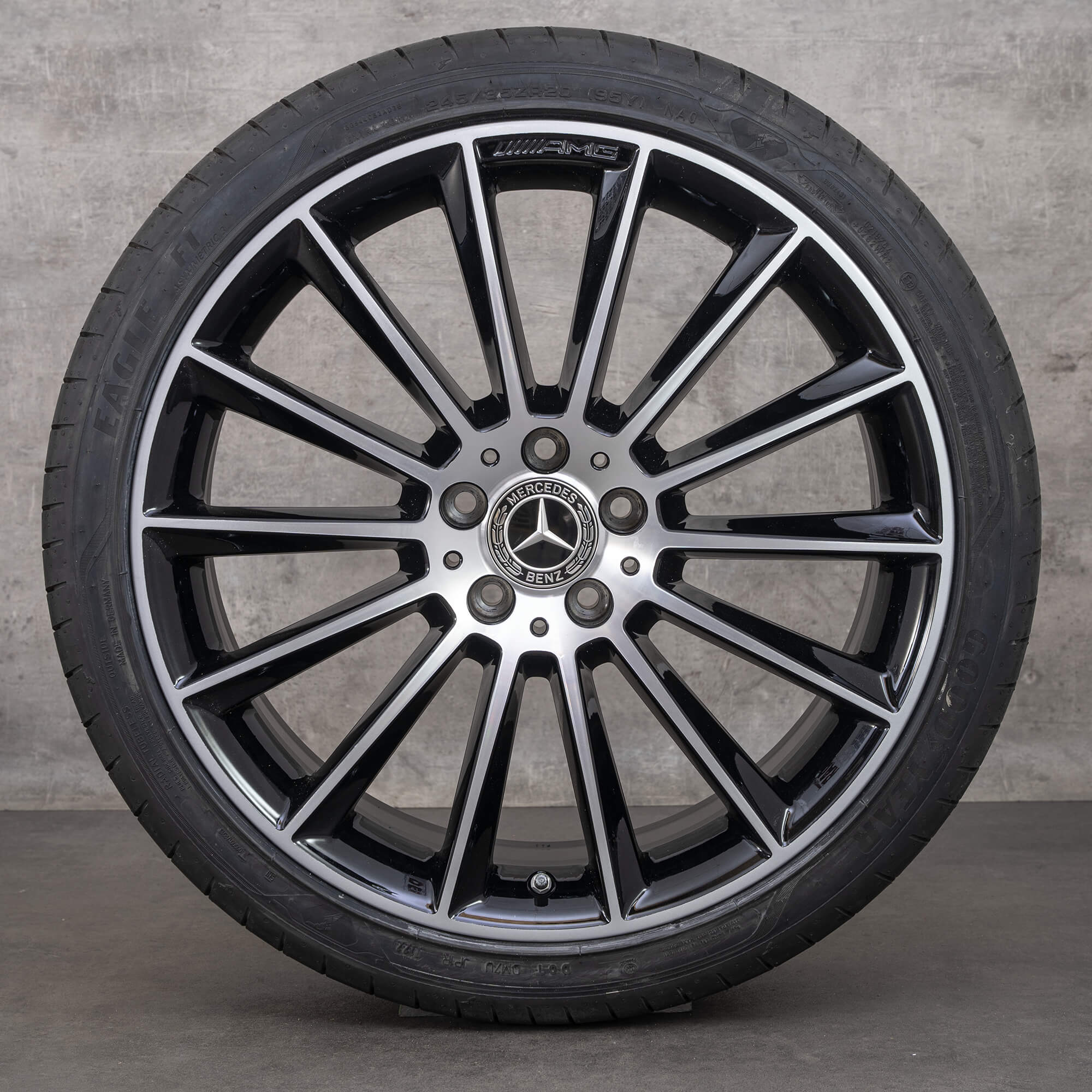 AMG 20 inch Mercedes Benz rims E-Class W213 W238 summer tires wheels