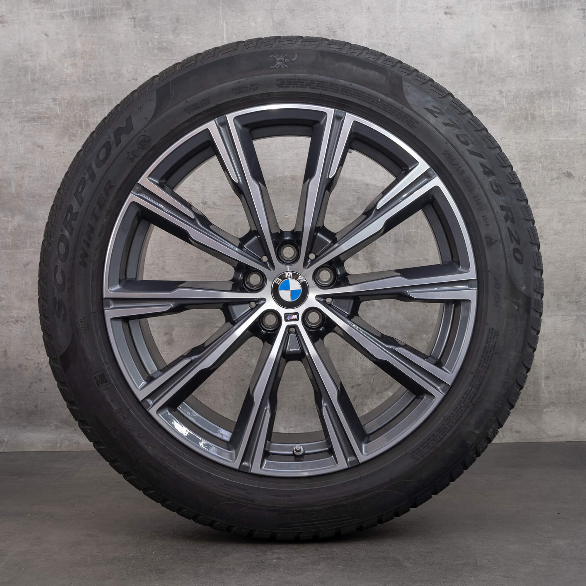 BMW 20 inch velgen X5 G05 X6 G06 Styling M740 winterbanden winterwielen 8071996