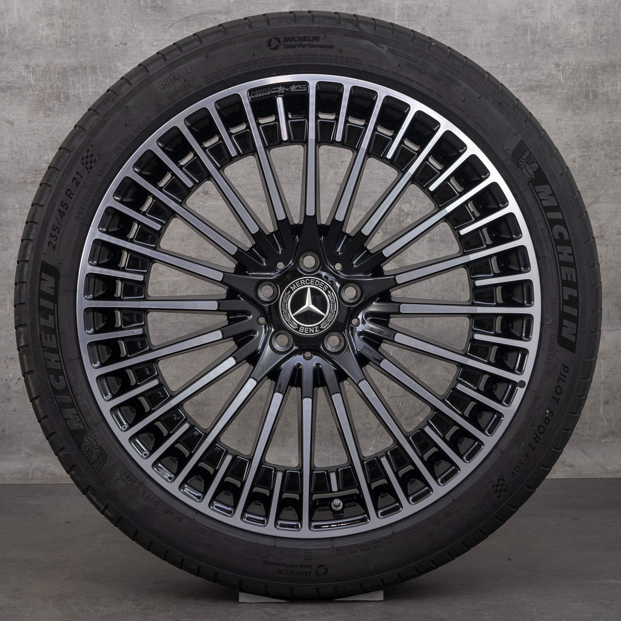 AMG 21 inch velgen Mercedes Benz EQC N293 alloy zomerbanden zomervelgen