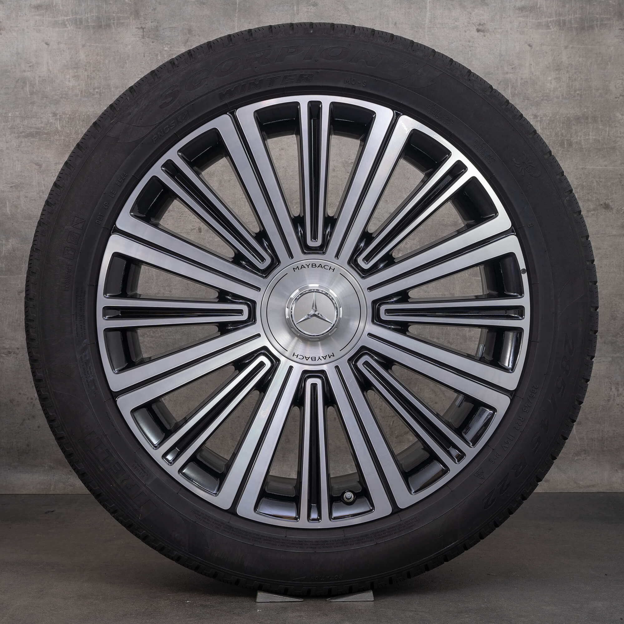 Maybach 22 Zoll Felgen GLS 600 4Matic X167 Alufelgen Winterräder ...
