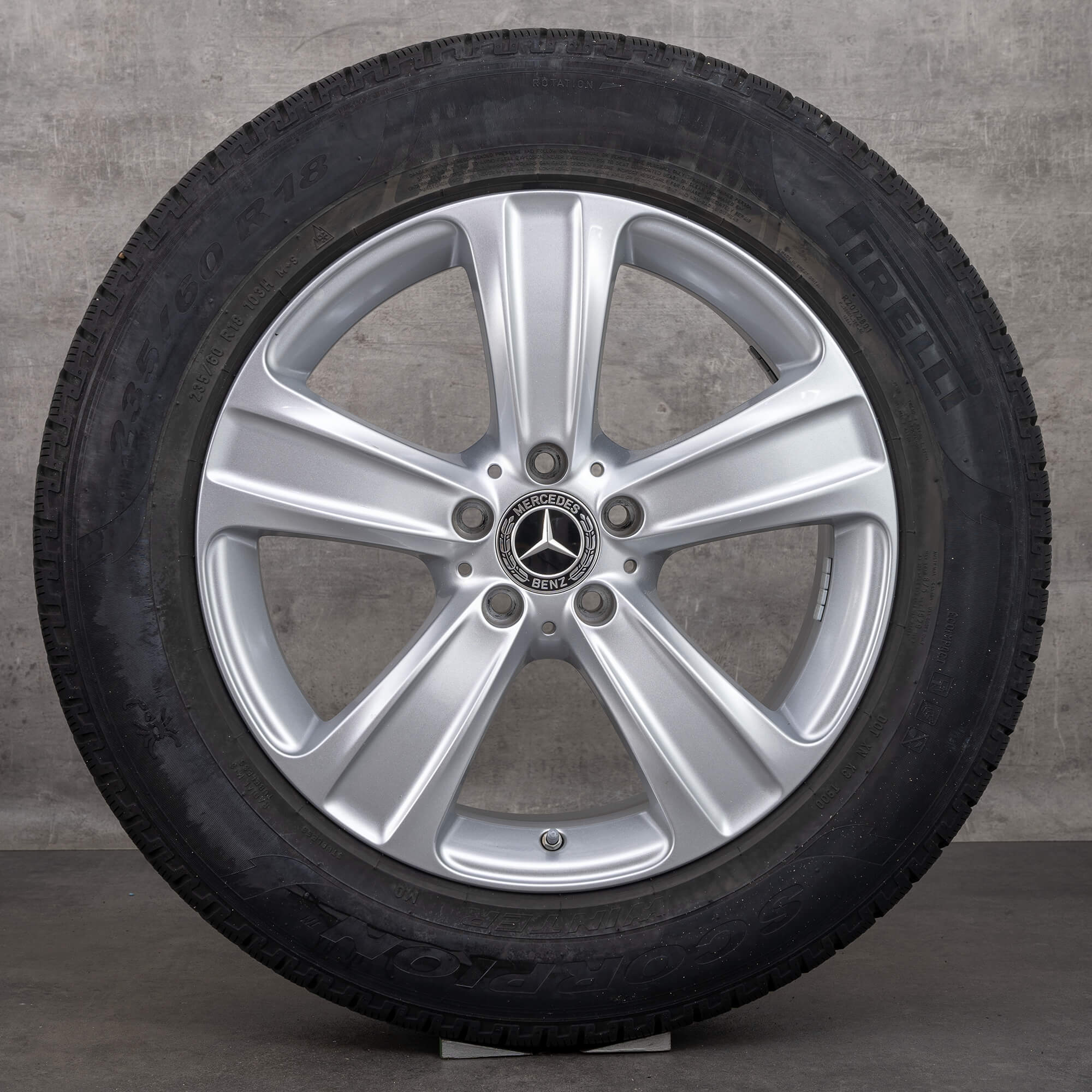Mercedes Benz 18 inch velgen GLC W253 X253 C253 OEM wintervelgen