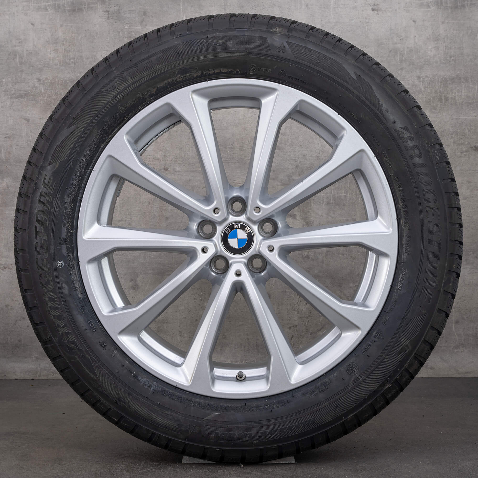 BMW 20 inch rims X7 G07 alloy styling 750 winter tires wheels 6880688