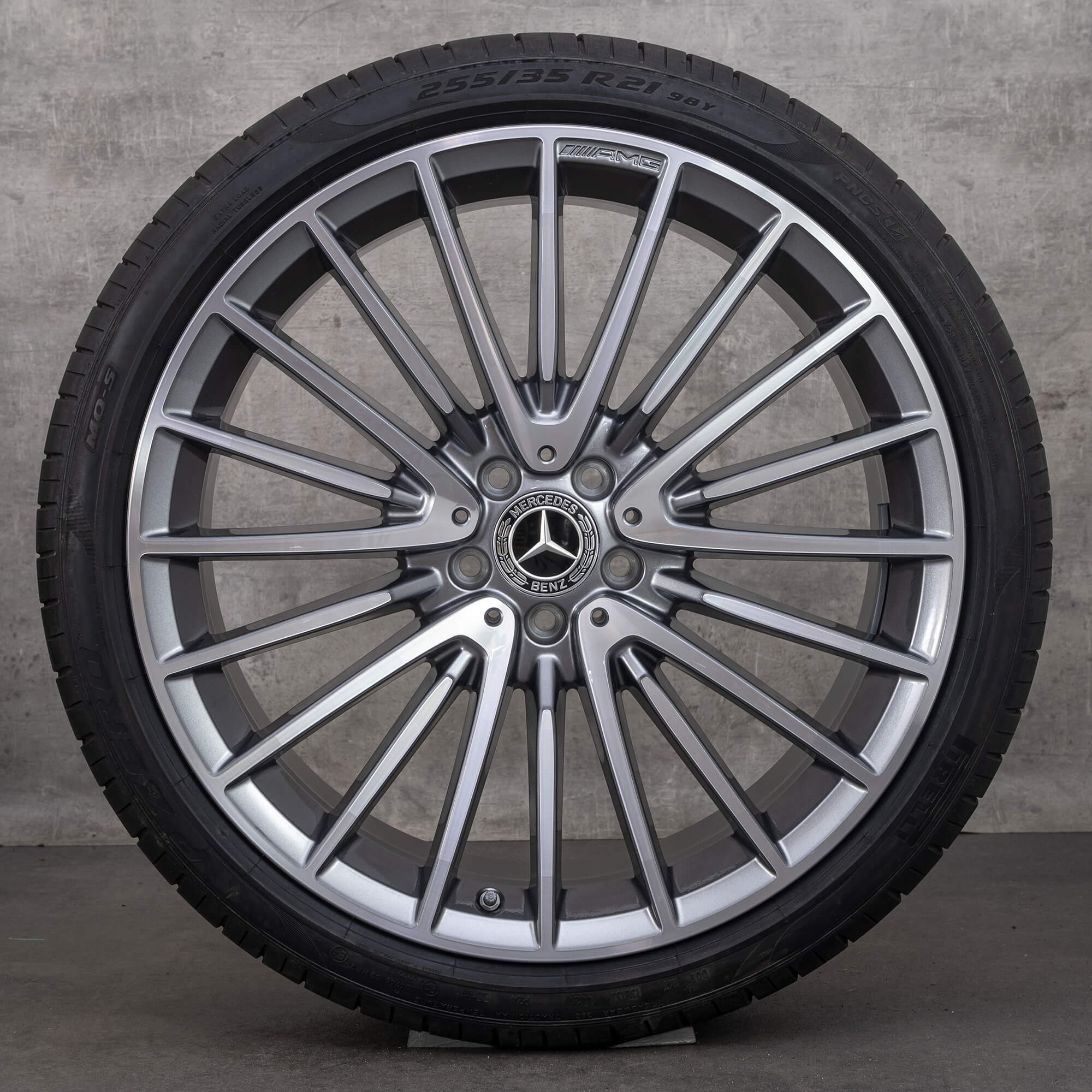 AMG 21 Zoll Mercedes Benz Felgen S-Klasse W223 X223 Sommerreifen ...