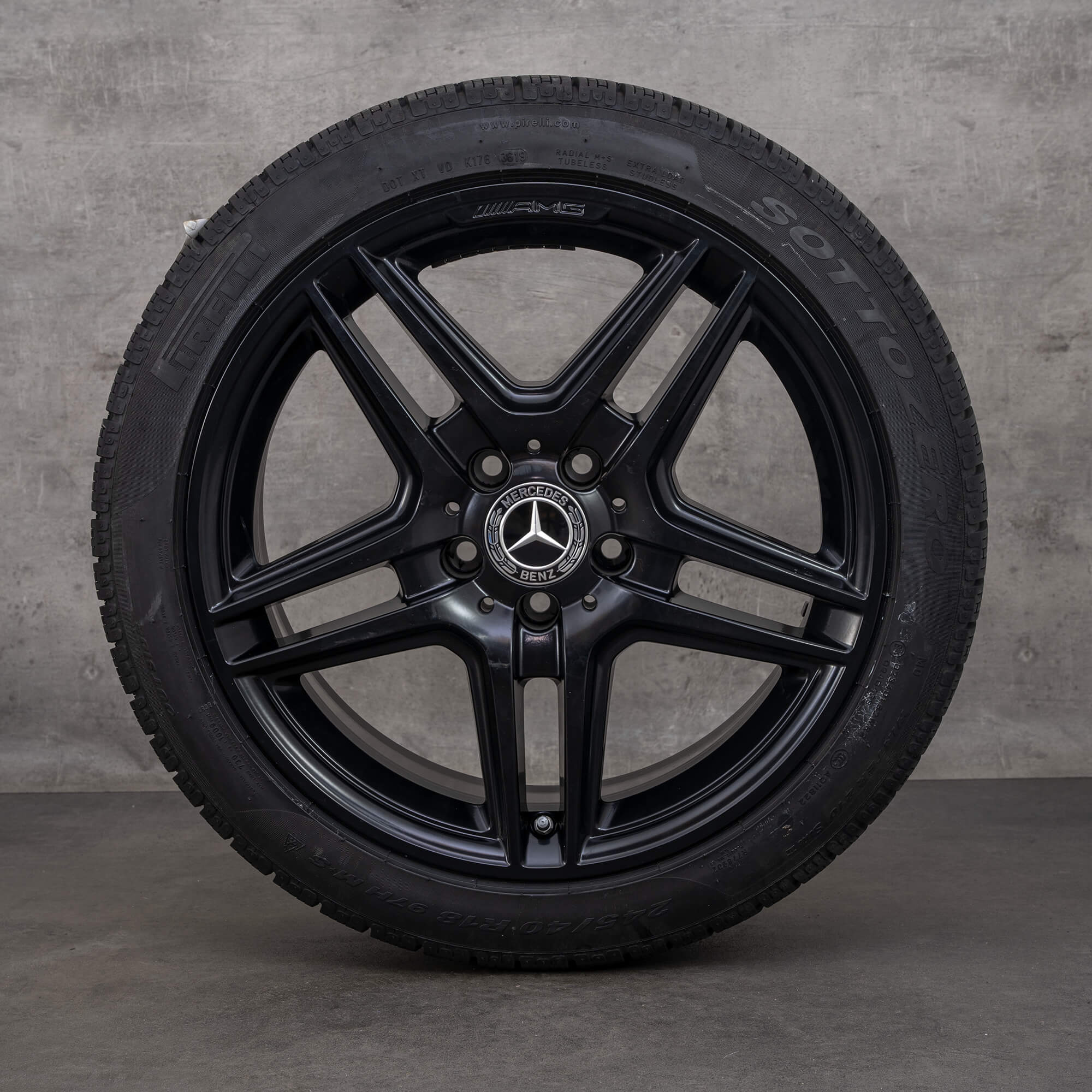 AMG 18 Zoll Mercedes E-Klasse W212 S212 Winterreifen Winterräder ...