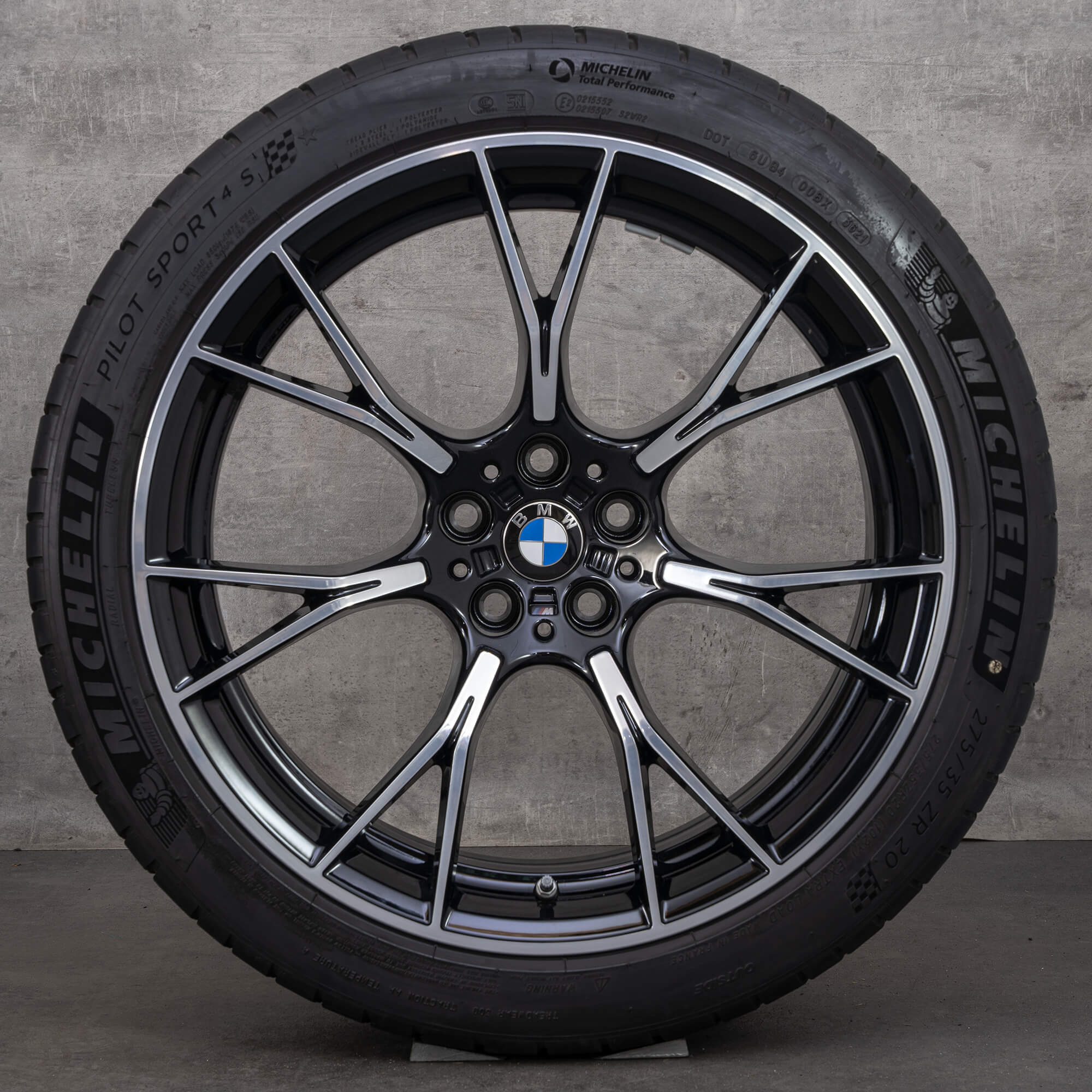 BMW 20 Zoll Felgen M5 F90 M8 F91 F92 Alufelgen M789 Sommerreifen ...