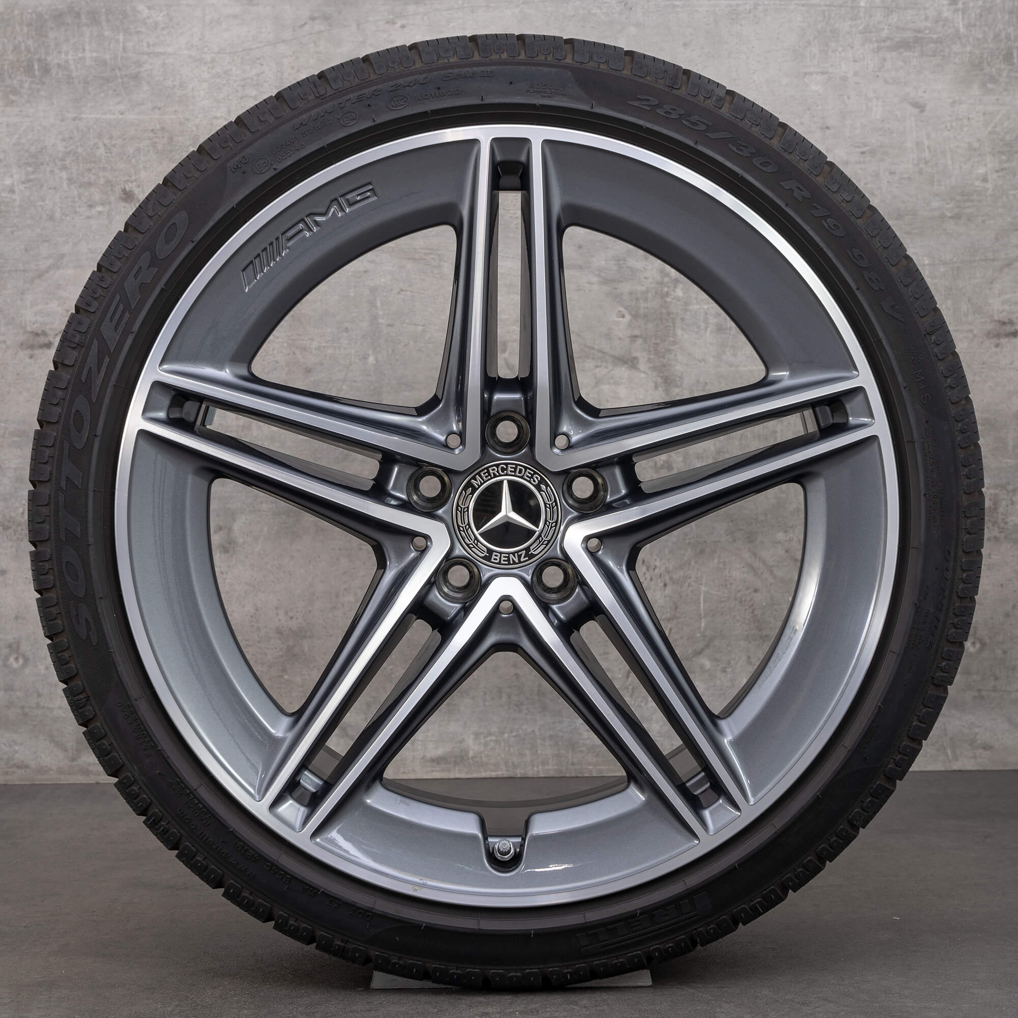 AMG 19 Zoll Felgen Mercedes Benz C63 C63S C205 A205 Winterkompletträder