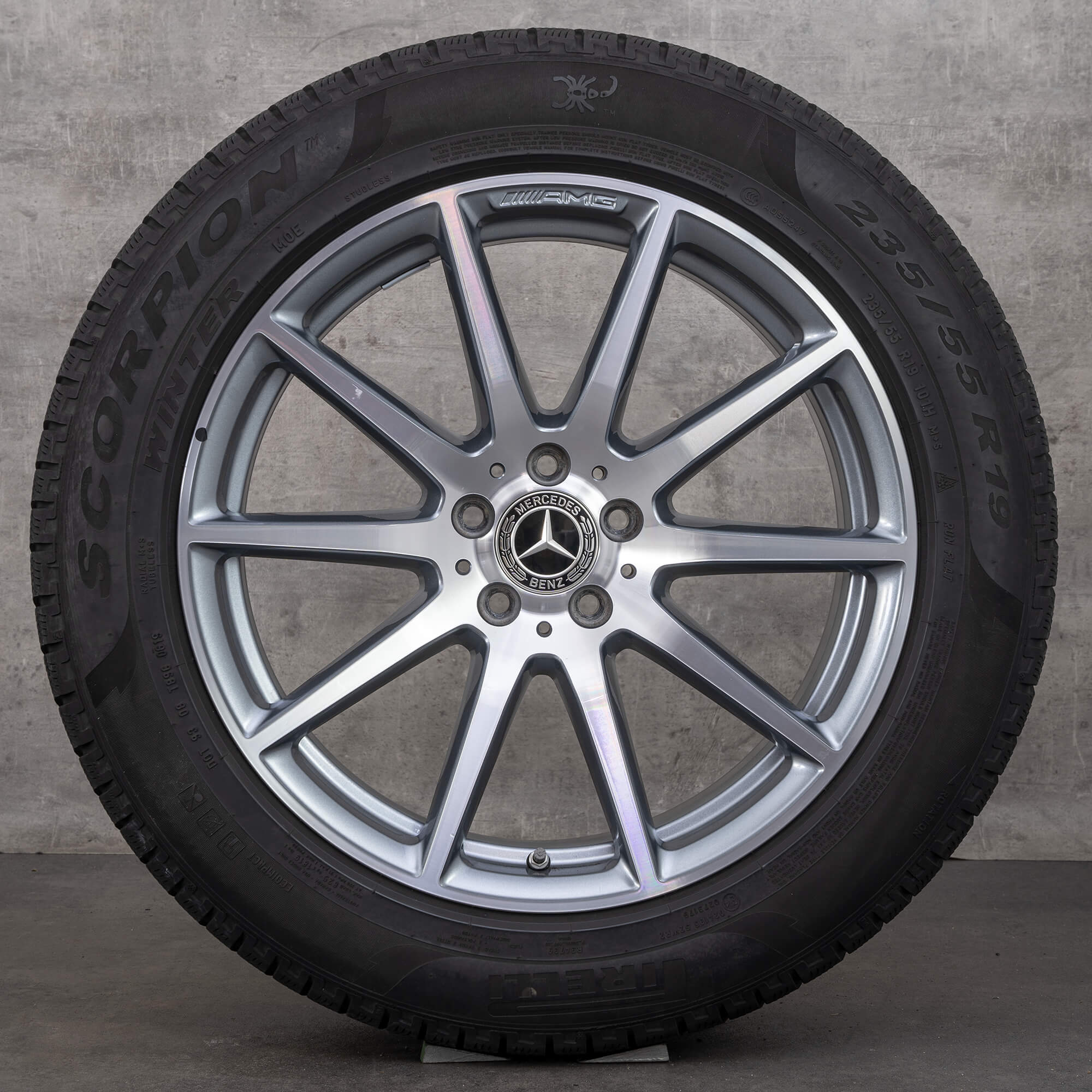 AMG 19 Zoll Mercedes Benz Felgen GLC63 C253 X253 Winterräder Winterreifen