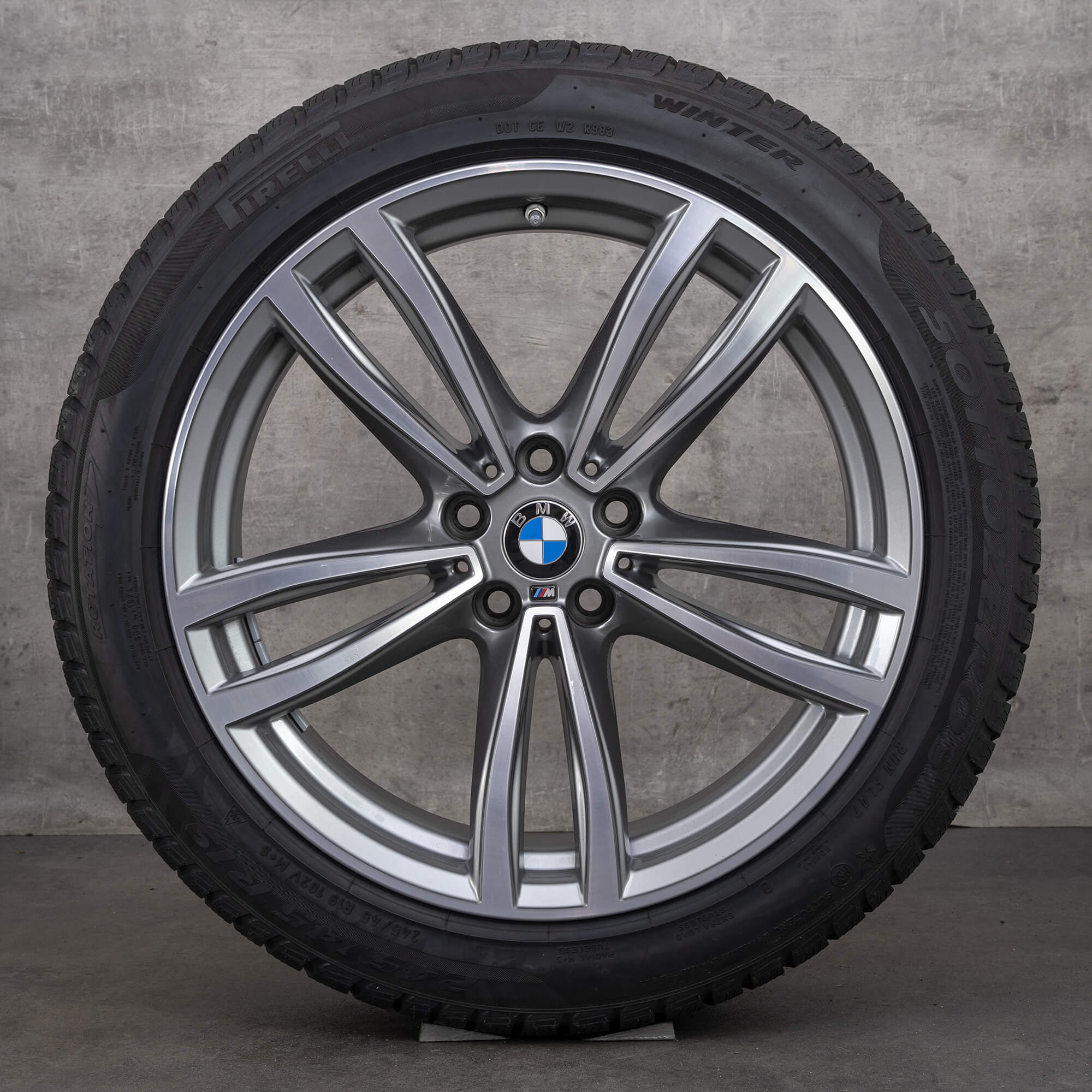 BMW 19 inch rims 7 series G11 G12 6 GT G32 winter wheels styling M647 ...