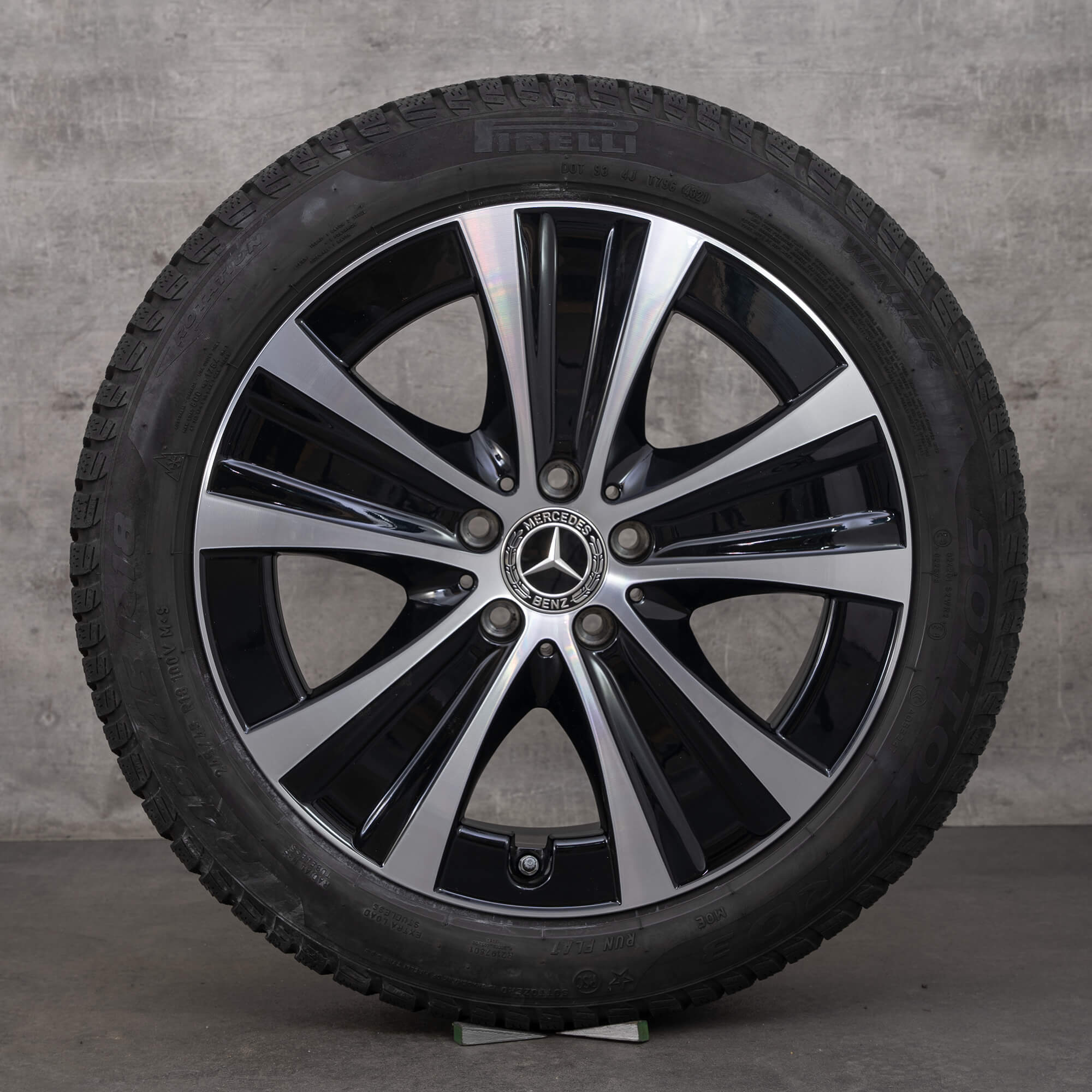 18 inç jantlar Mercedes Benz E-Class W213 W238 komple kış jantları ...
