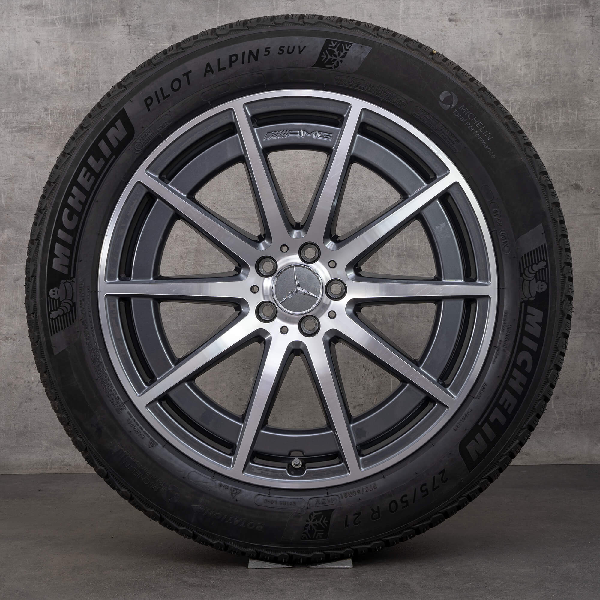 AMG 21 Zoll Mercedes Benz Felgen GLS 63 X167 Winterreifen Winterräder