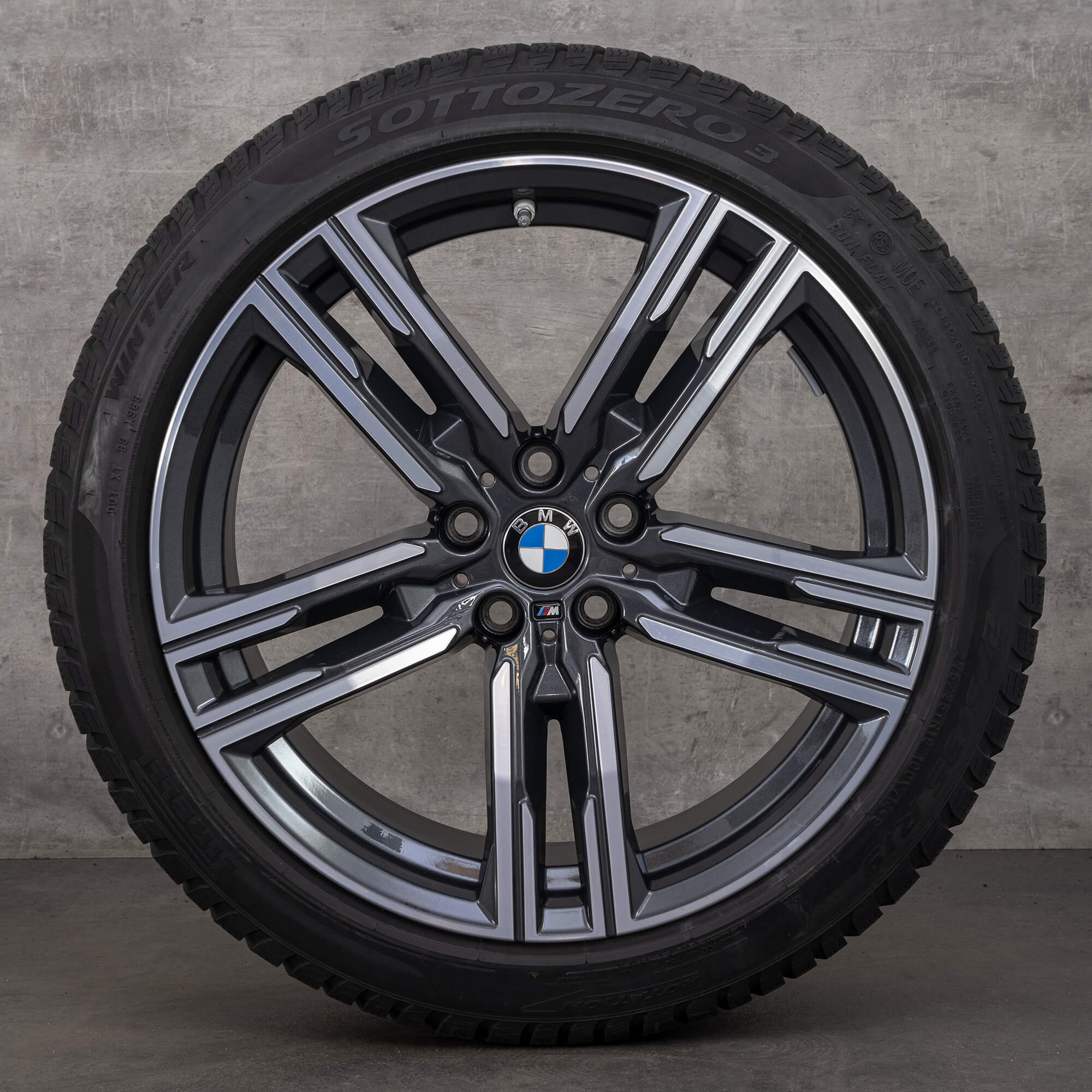 BMW 19 inch rims 8 series G14 G15 G16 winter tires wheels 727M 6.5 mm