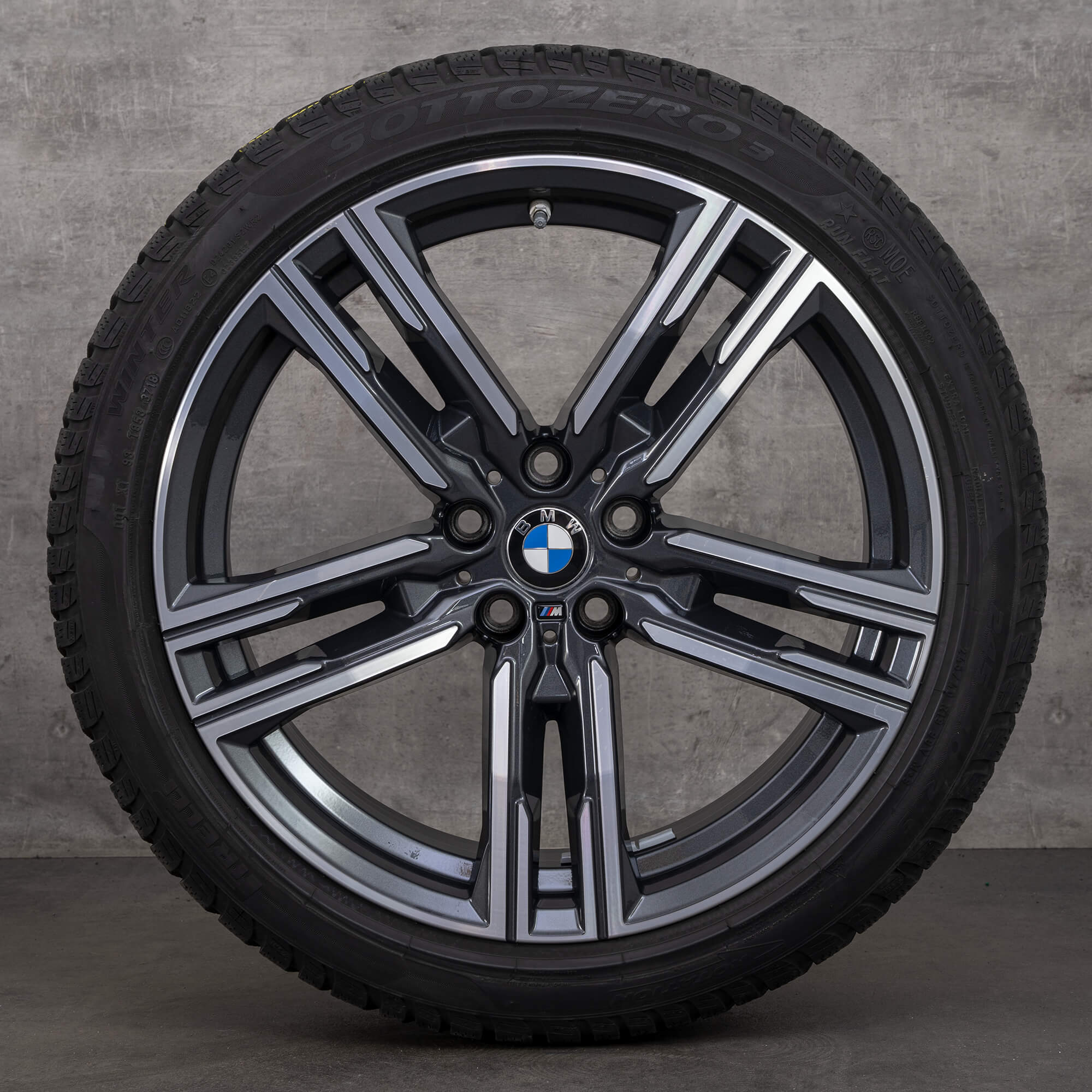 BMW 19 inch rims 8 series G14 G15 G16 winter tires wheels 727M 6.5 mm