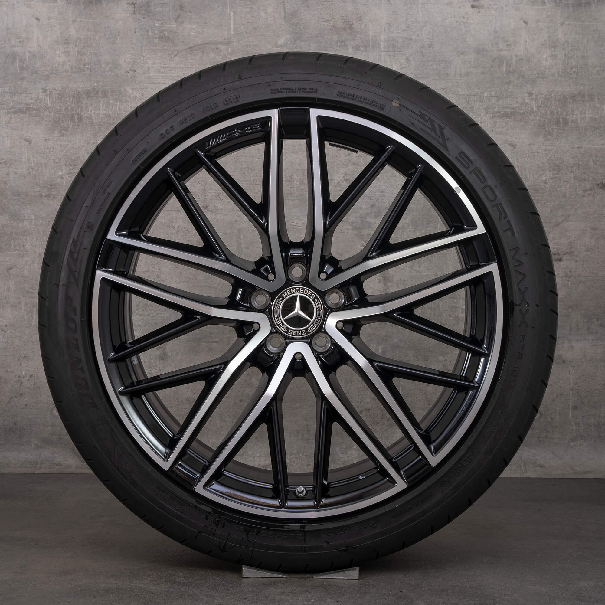 AMG 21 inch velgen Mercedes GLC 43 AMG C253 X253 zomerbanden ...