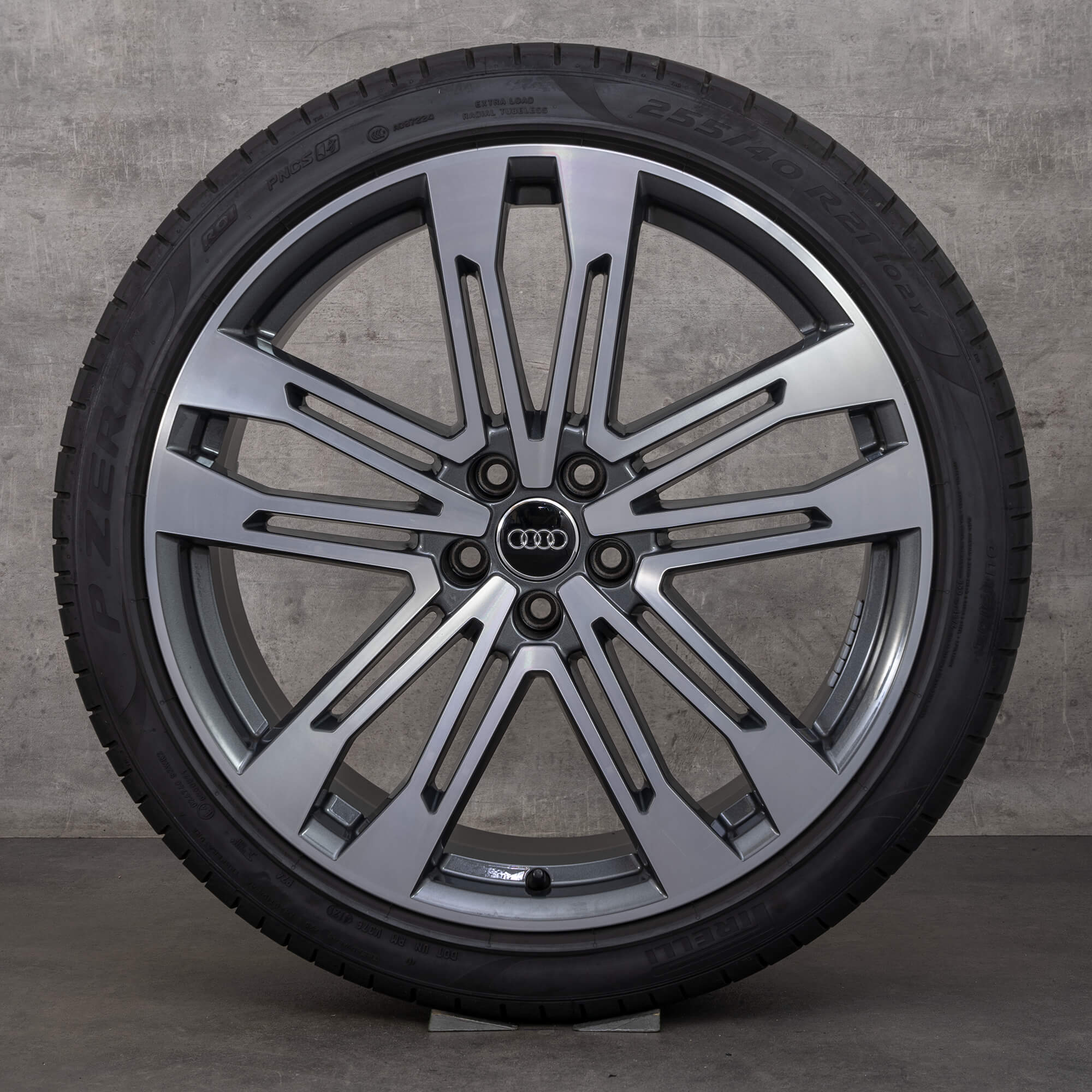 Audi 21 inch rims Q5 SQ5 FY S line 80A601025AC summer tires wheels