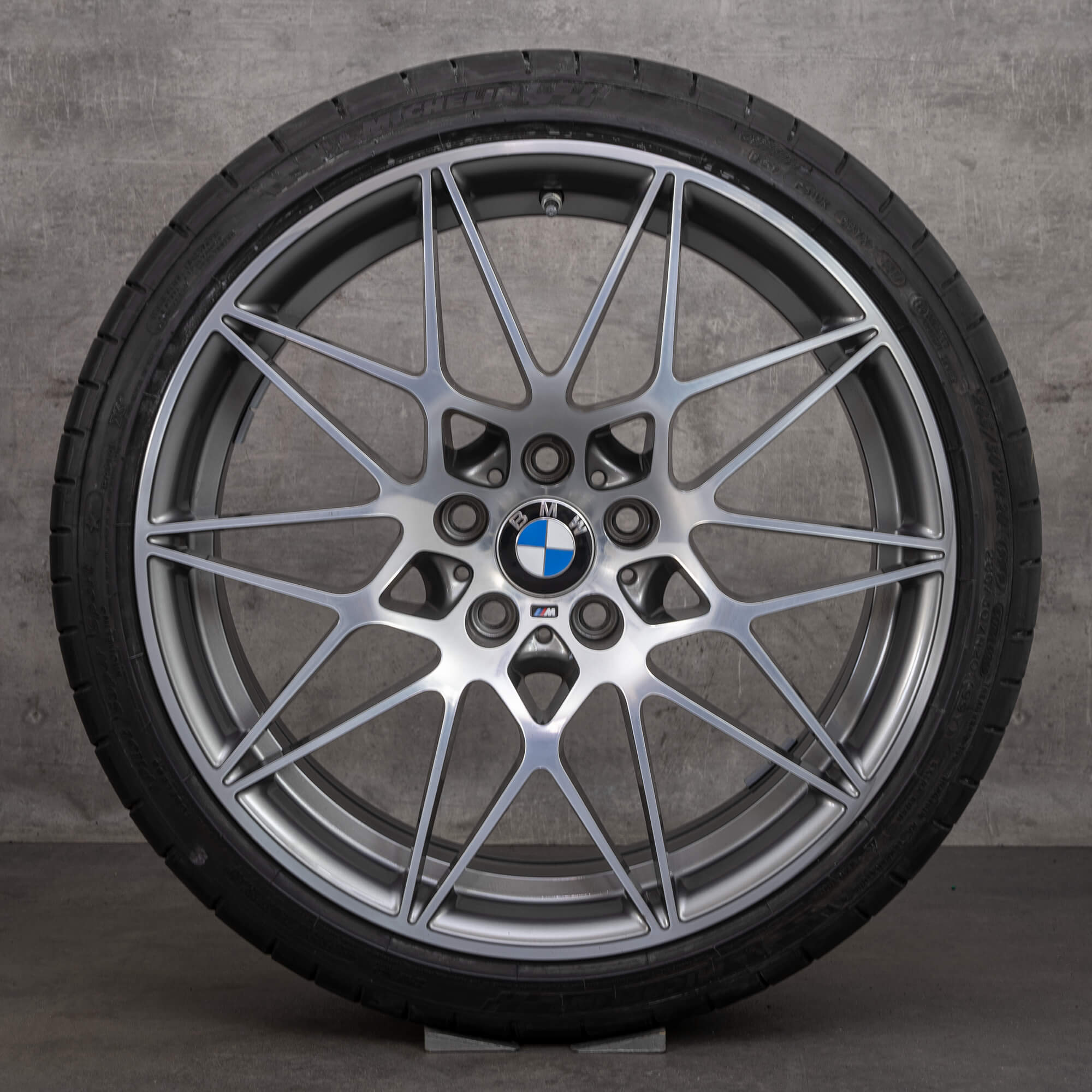 BMW 20 Zoll Felgen M3 F80 M4 F82 F83 666 M Alufelgen Sommerreifen ...
