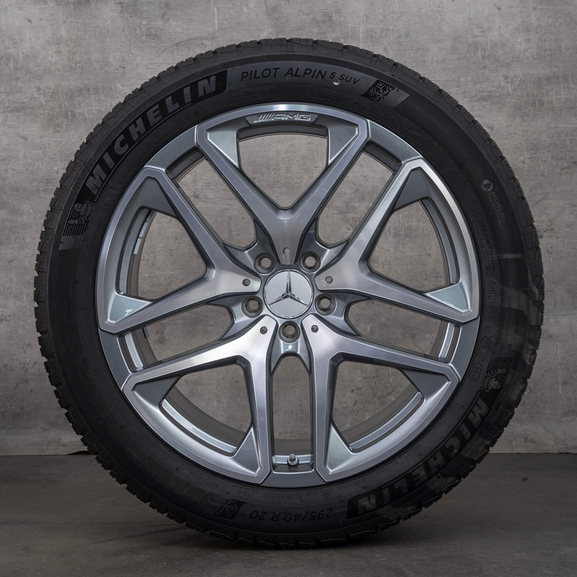 AMG GLC 63 W253 Mercedes winter wheels 20 inch rims tires 6-7 mm