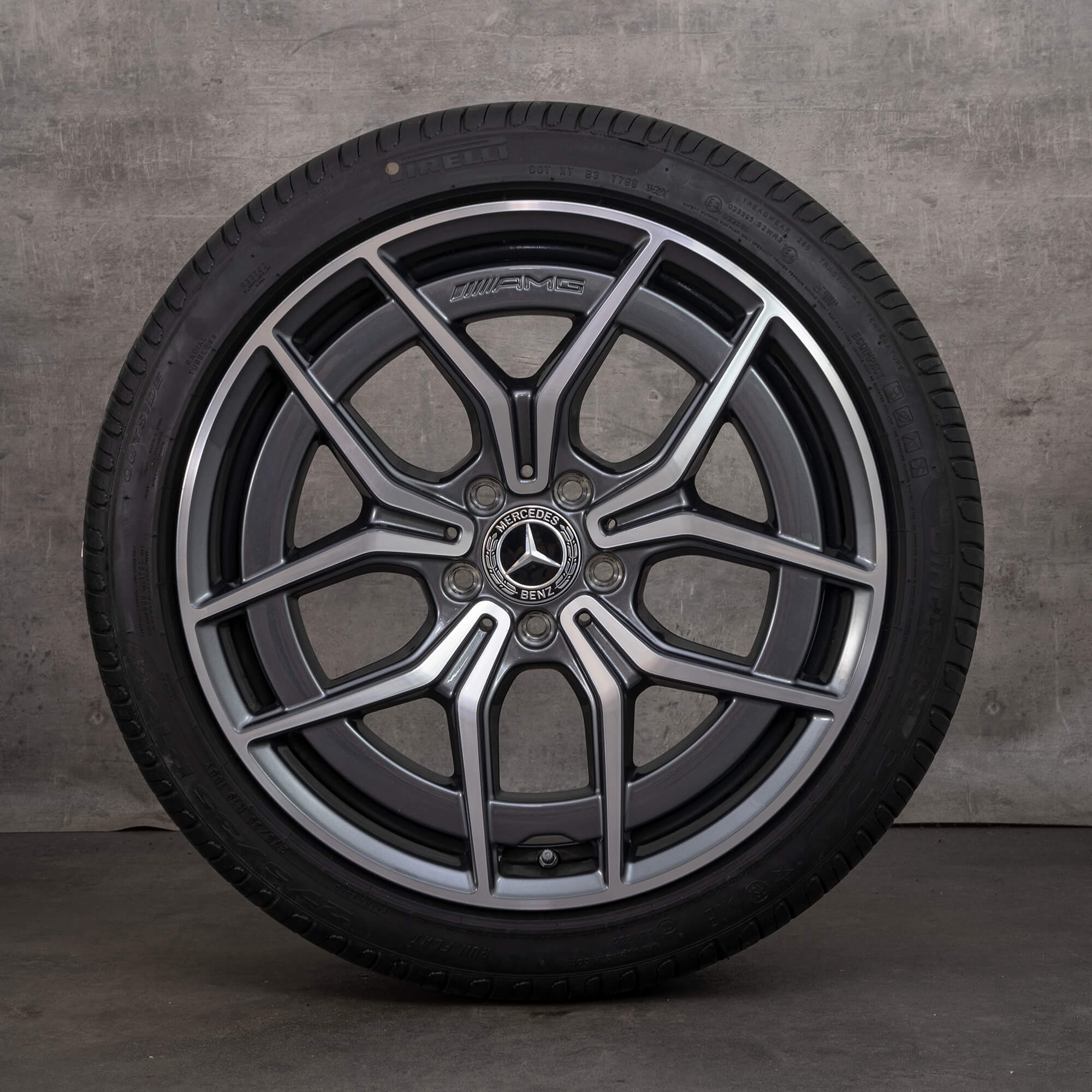 AMG 19 inch rims Mercedes Benz E-Class W213 W238 summer wheels tires