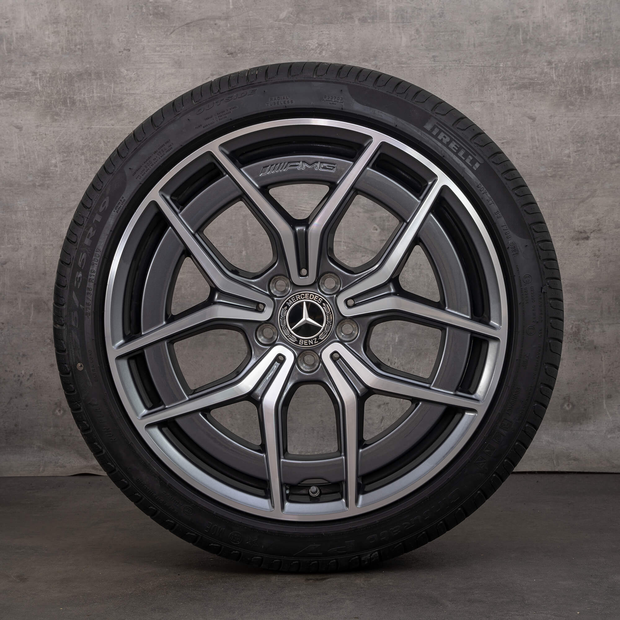 AMG 19 inch rims Mercedes Benz E-Class W213 W238 summer wheels tires