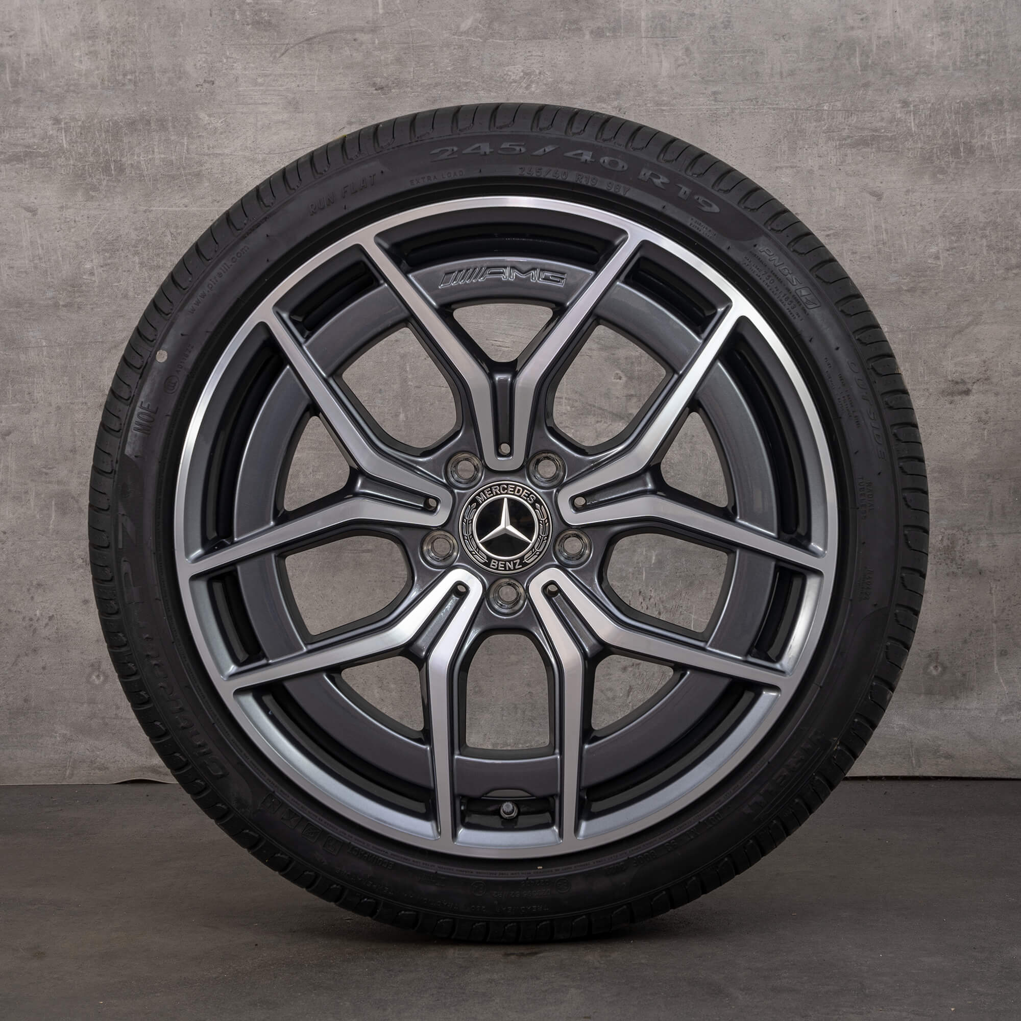 AMG 19 inch rims Mercedes Benz E-Class W213 W238 summer wheels tires