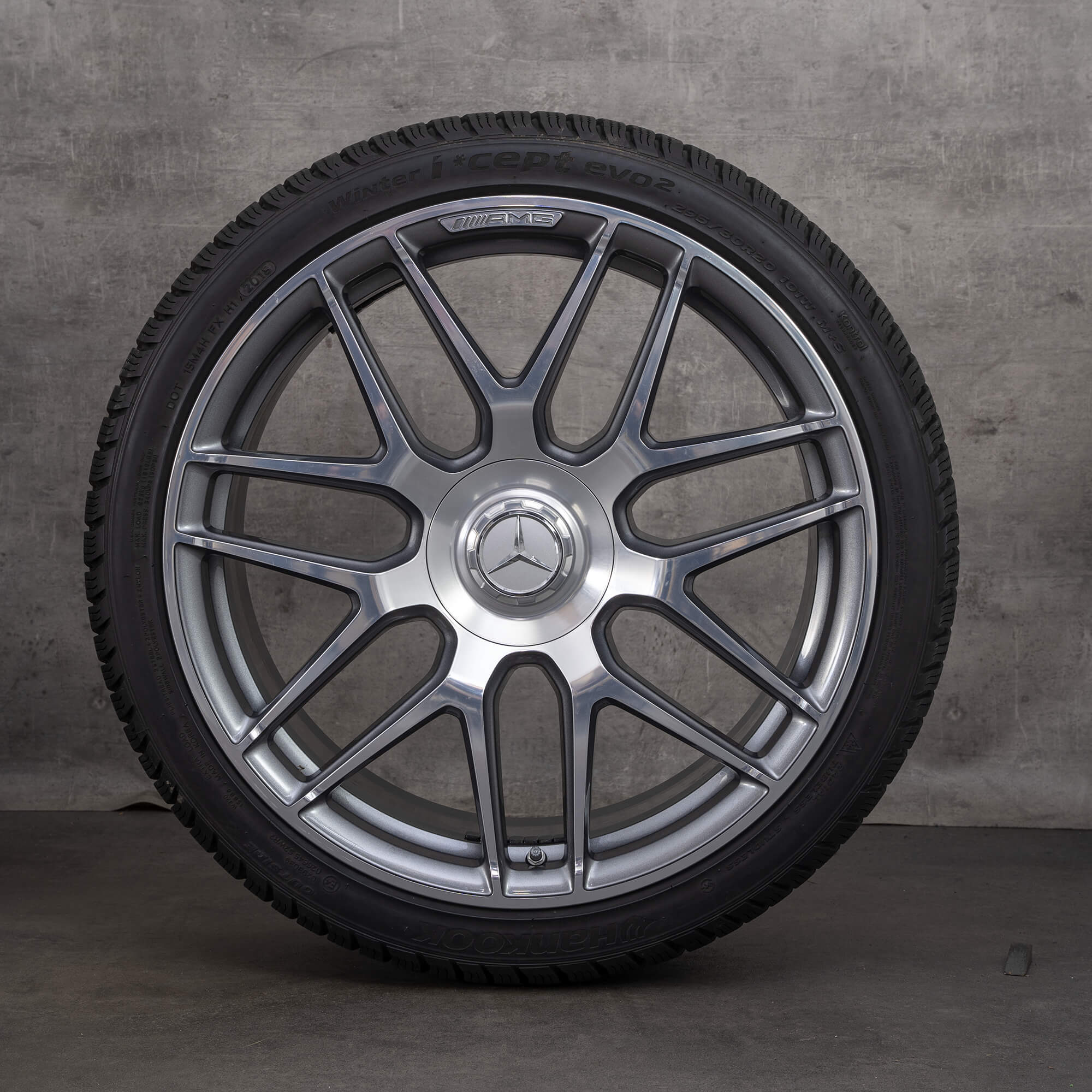 AMG 20 inch Mercedes rims E-Class W213 S213 E63 & S winter tires wheels