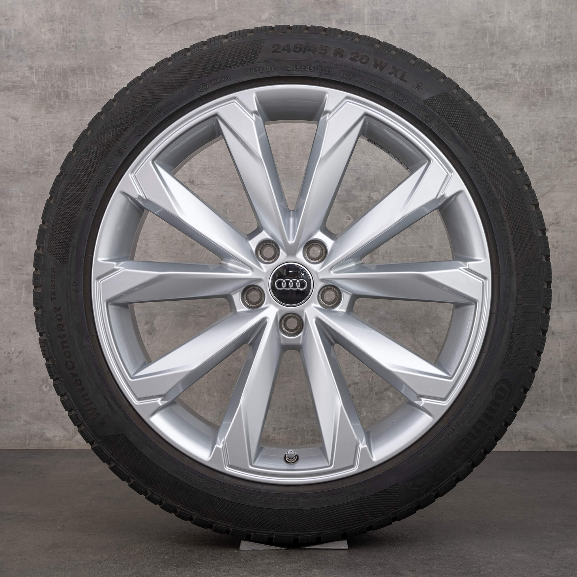 Audi A6 4K C8 Allroad OEM winter wheels 20 inch rims 4K9601025B alloy